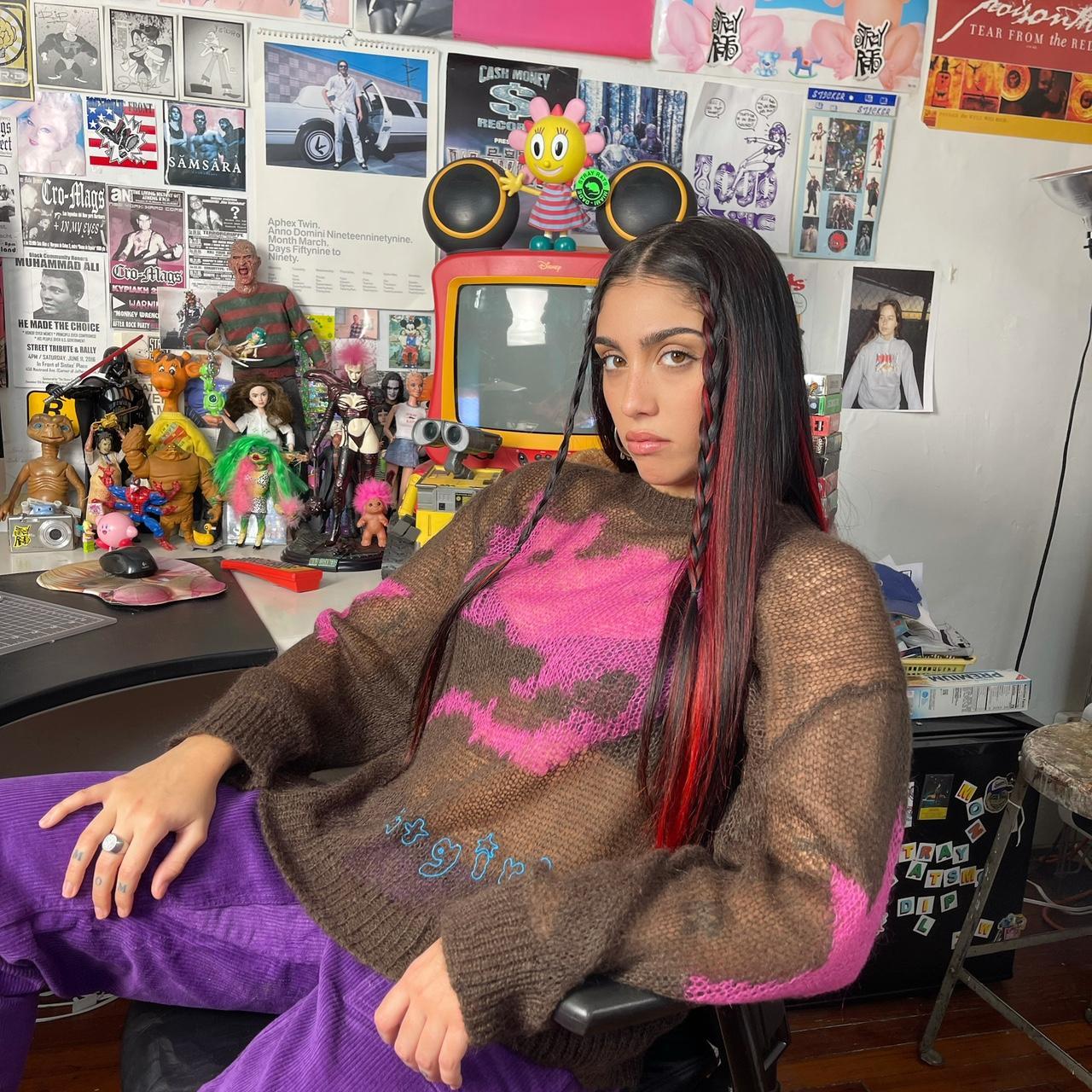 heavn x stray rats ratgirl sweater size small no... - Depop