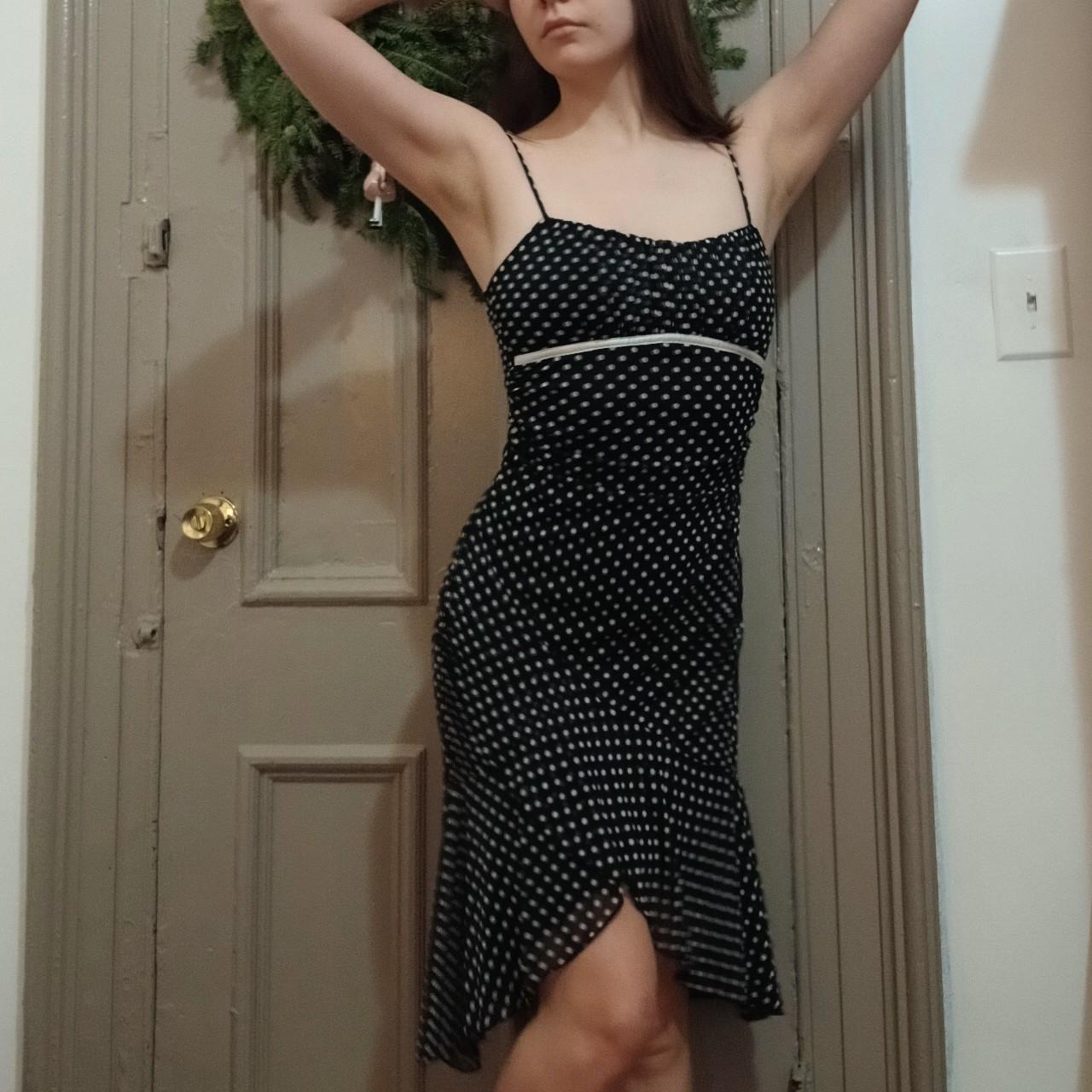 Vintage 90s ruby rox polka dot dress! Cutest... - Depop