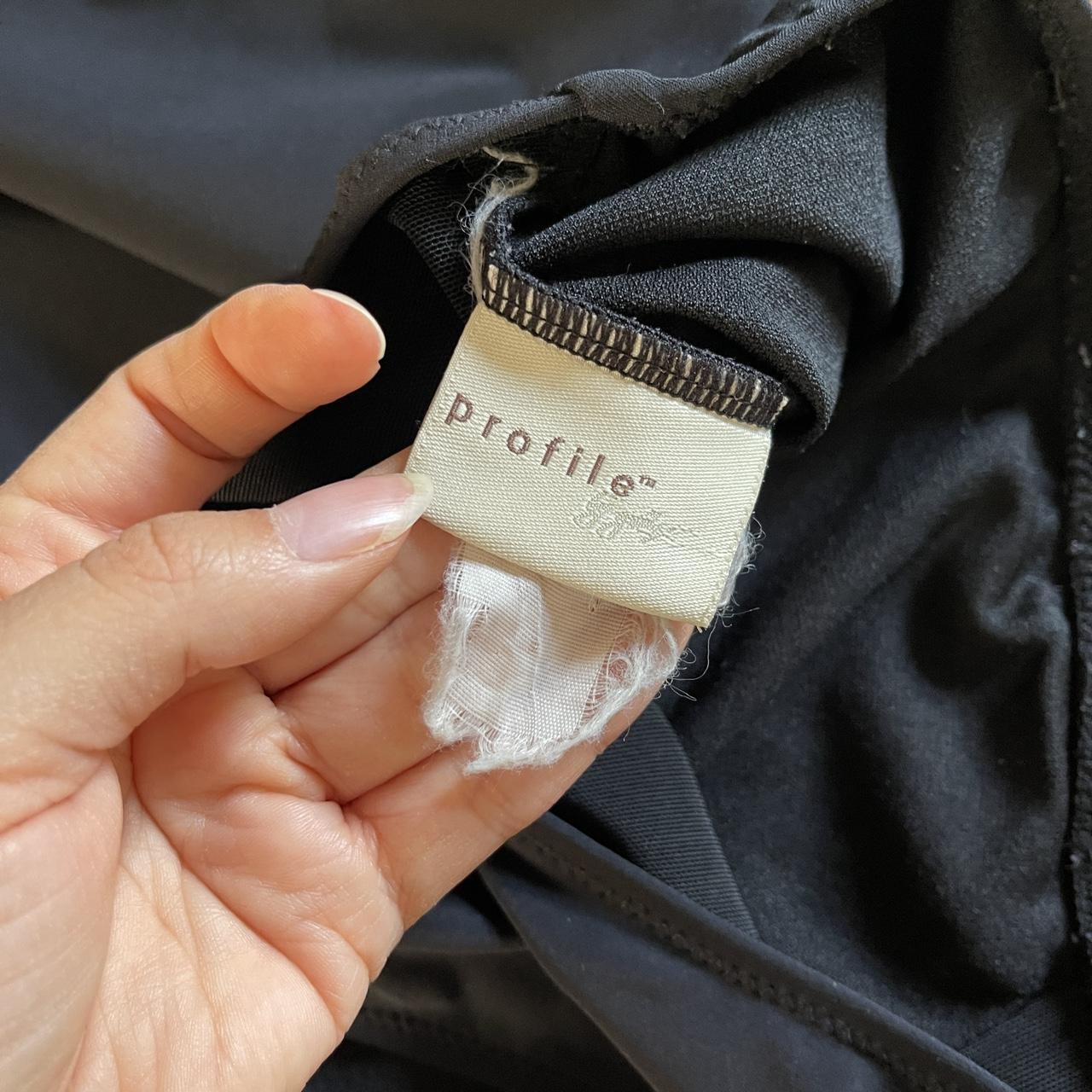 Profile by Gottex black one-piece swimsuit with the... - Depop