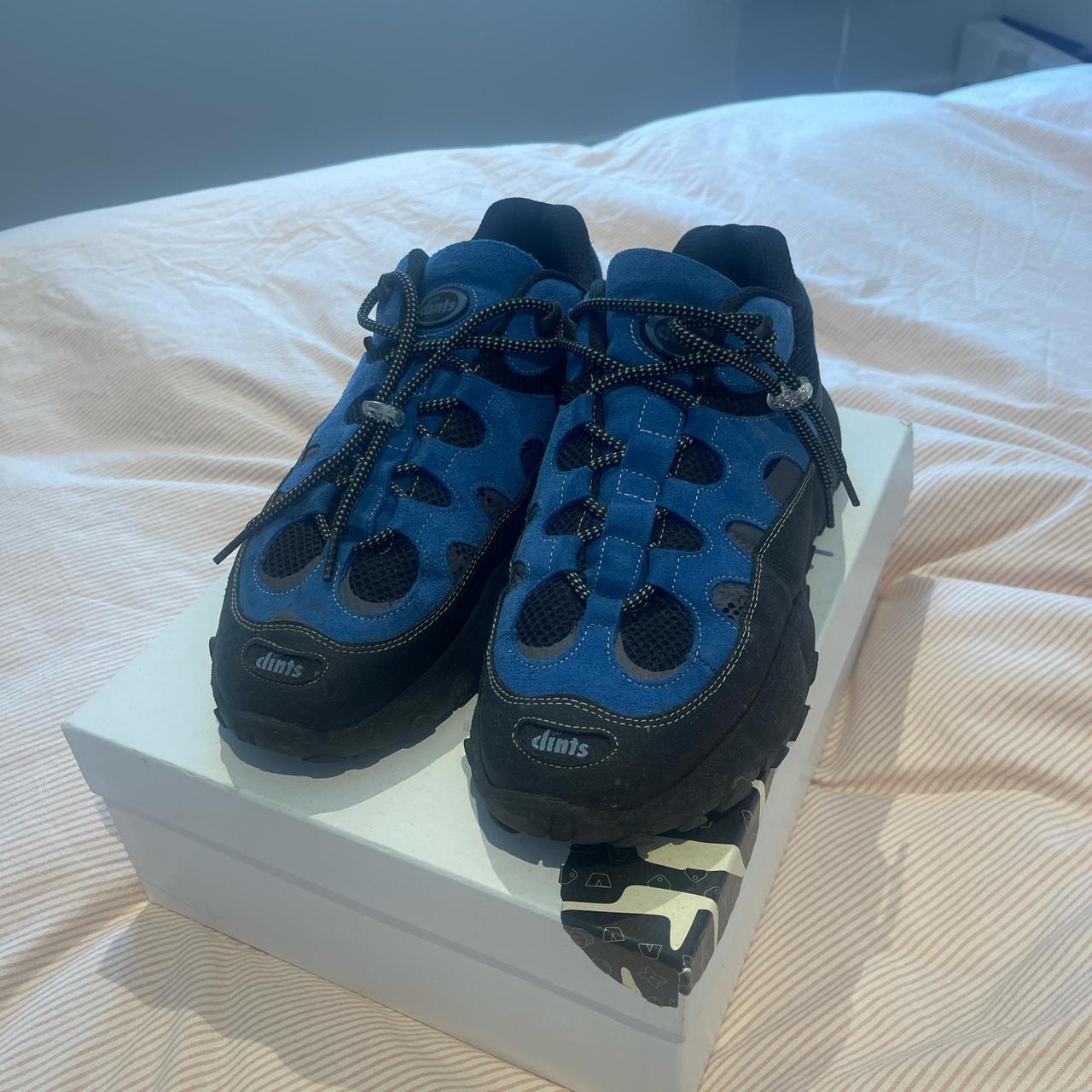 Clint’s trainers in “le bleu” size 10UK Only worn a... - Depop
