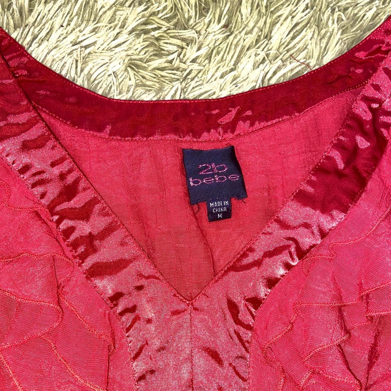 Vintage Bebe Ribbon Detail Top * Brand: Bebe ... | Depop