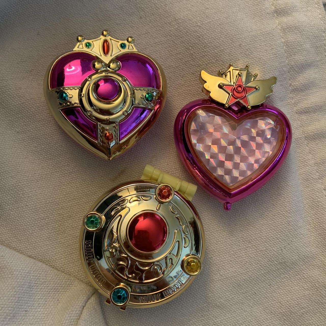 sailor moon compact mirror/container let me know... - Depop