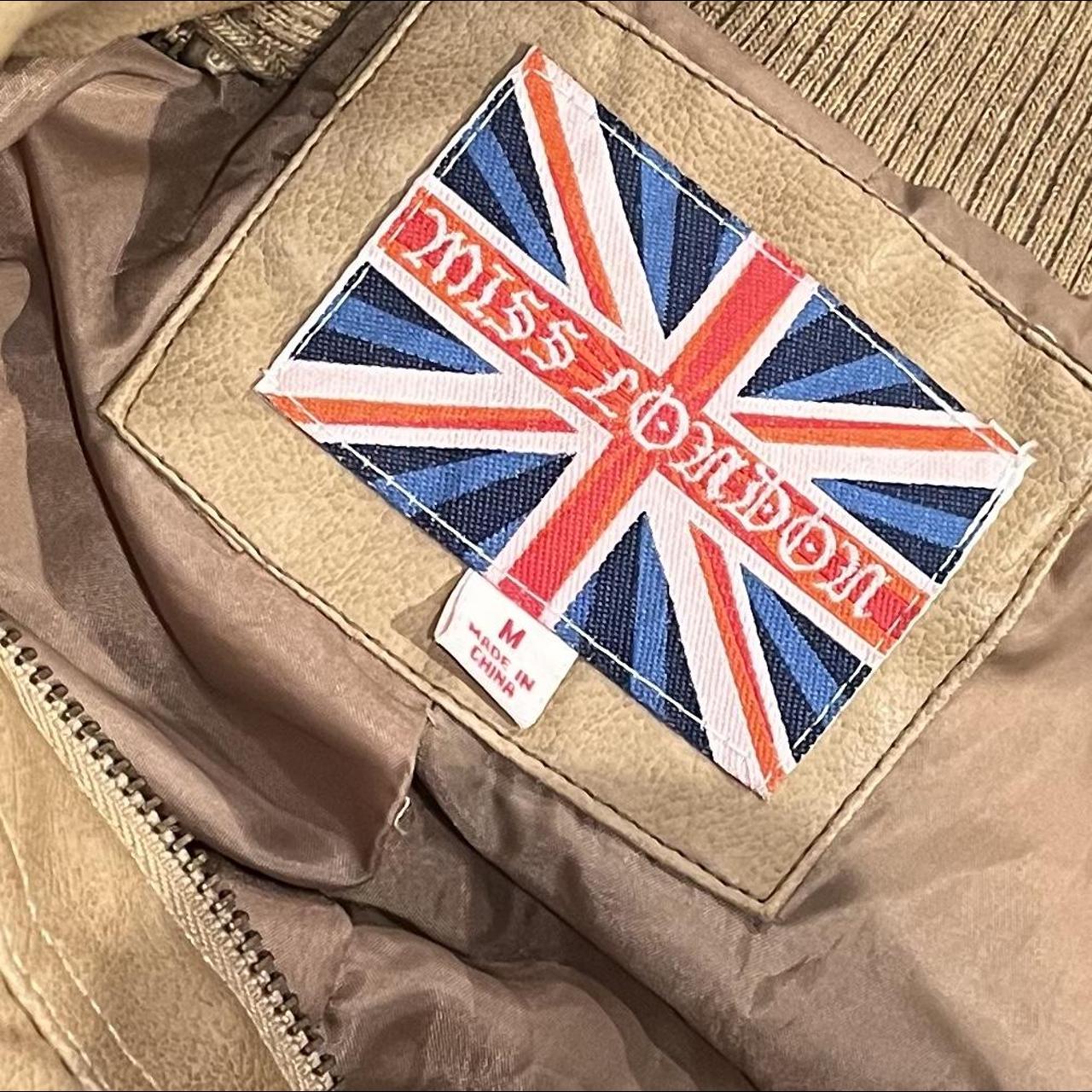 Miss London jacket !🔱🇬🇧 Size medium (model is a... - Depop
