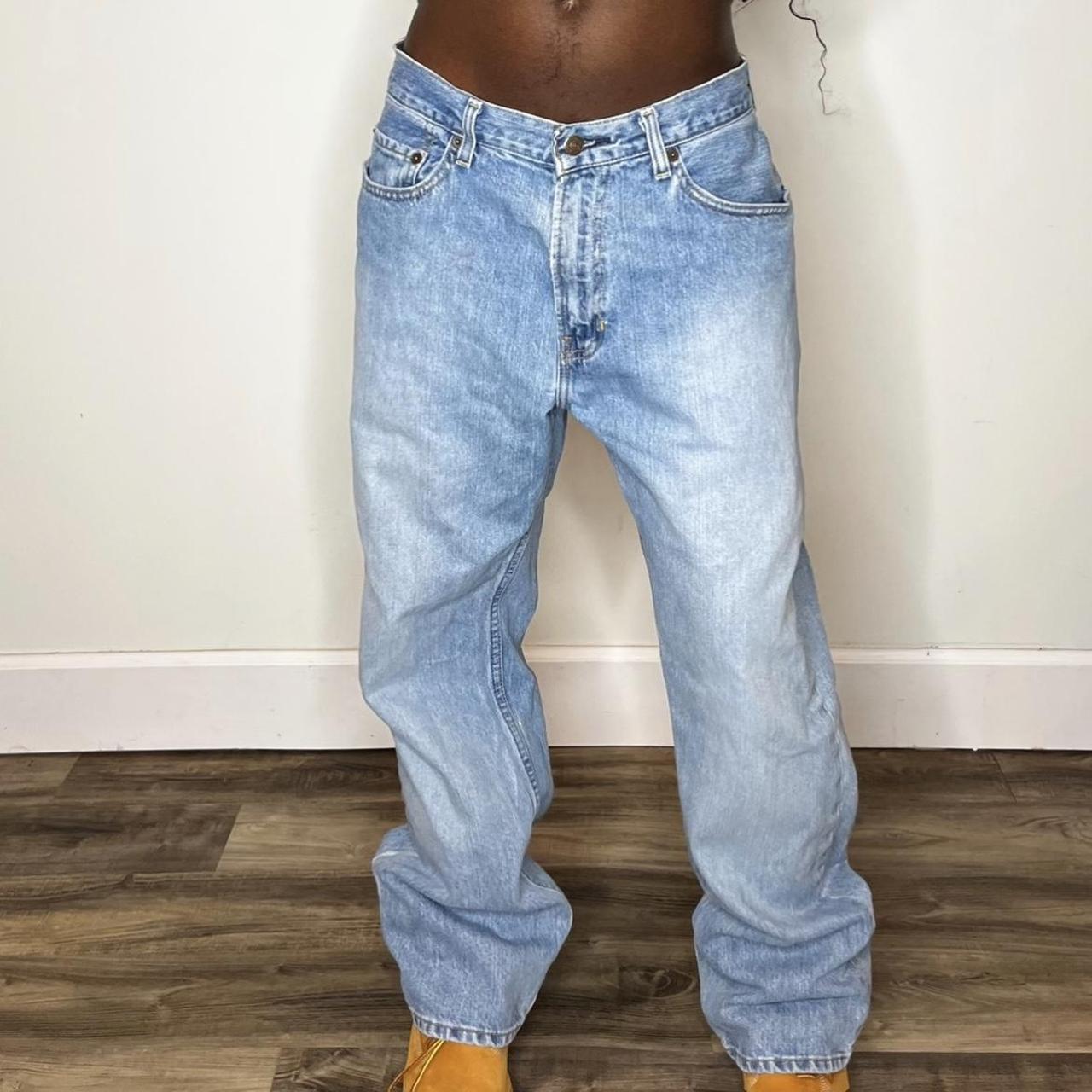 The perfect gap baggy jeans 🤍 Size 33x30 In good... - Depop