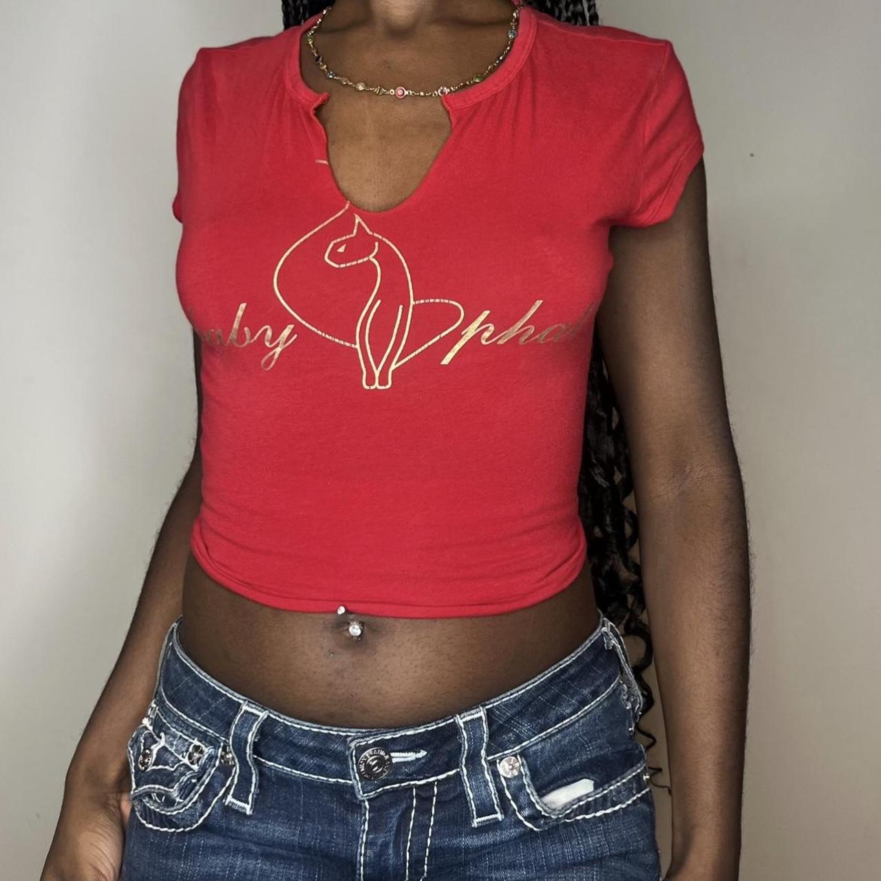 Baby phat shirt 2000s Vintage baby phat top💋 Size... - Depop