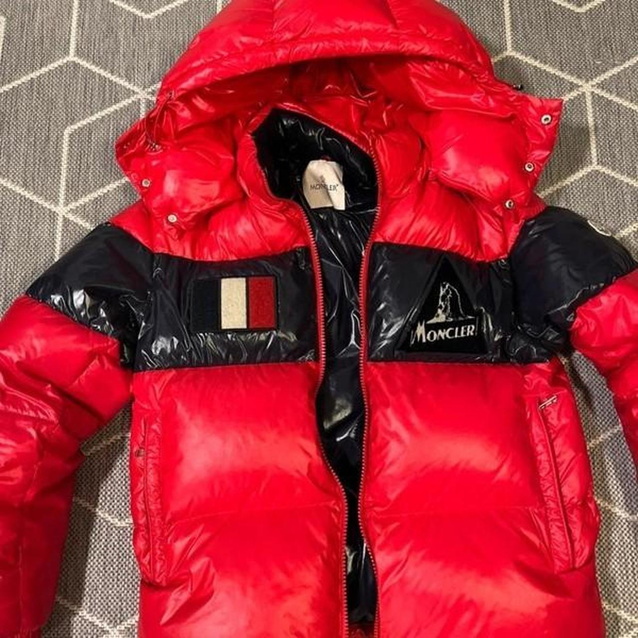 Moncler Gary jacket in very good condition. Size 4,... | Depop