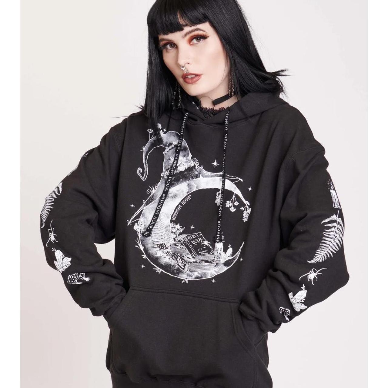 Midnight Hour brand spellbound hoodie... - Depop
