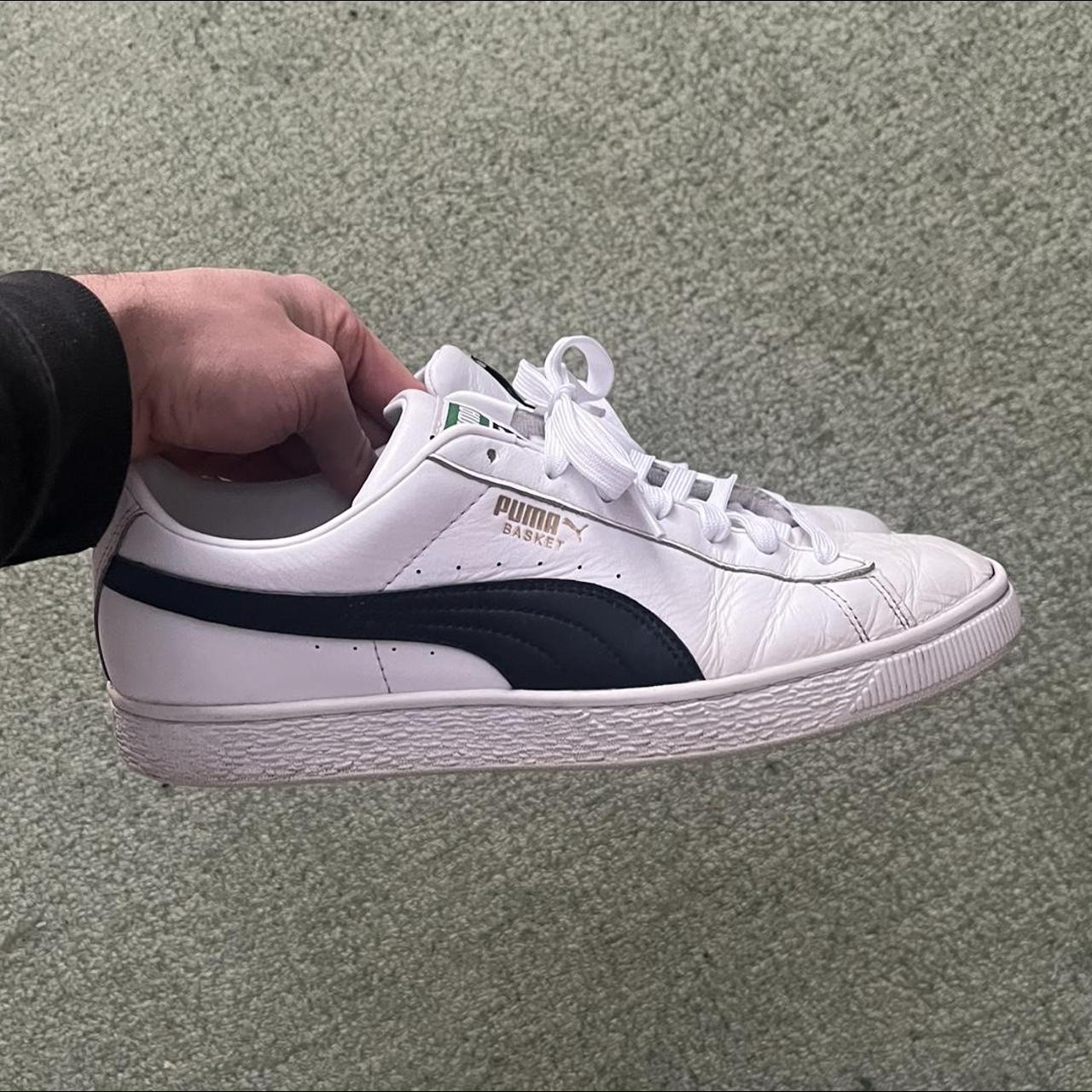 Puma Basket Classic trainers Size UK 8.5 Great... - Depop