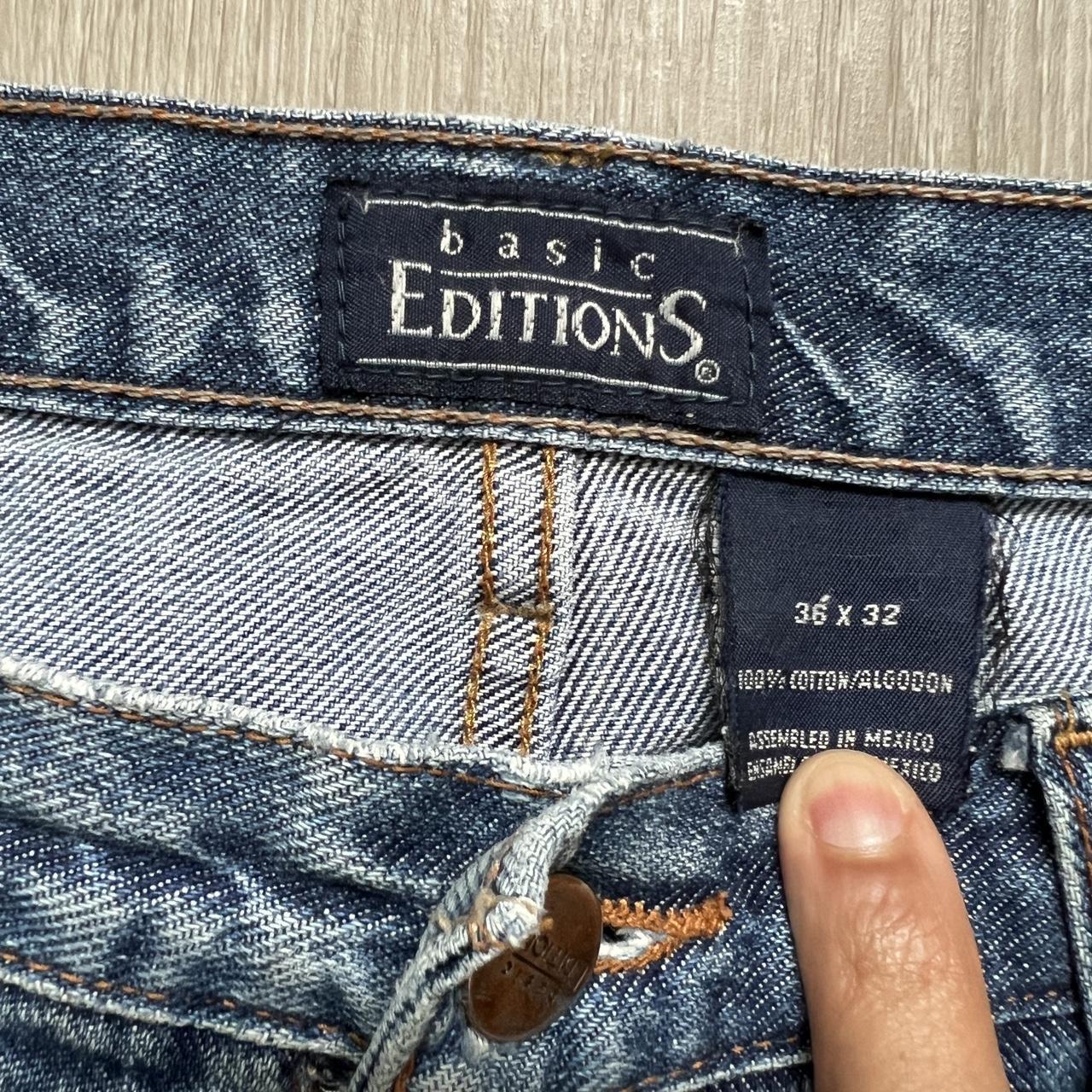 Basic Editions Men's Blue Jeans | Depop
