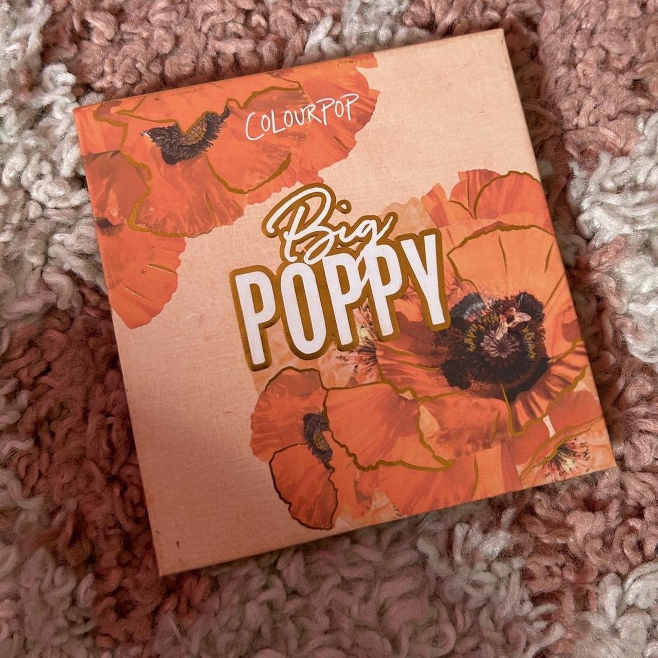 COLOURPOP BIG POPPY PALETTE #colourpop... - Depop