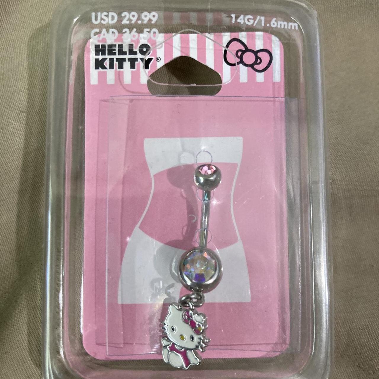 hello kitty claire’s belly navel piercing. brand new... - Depop