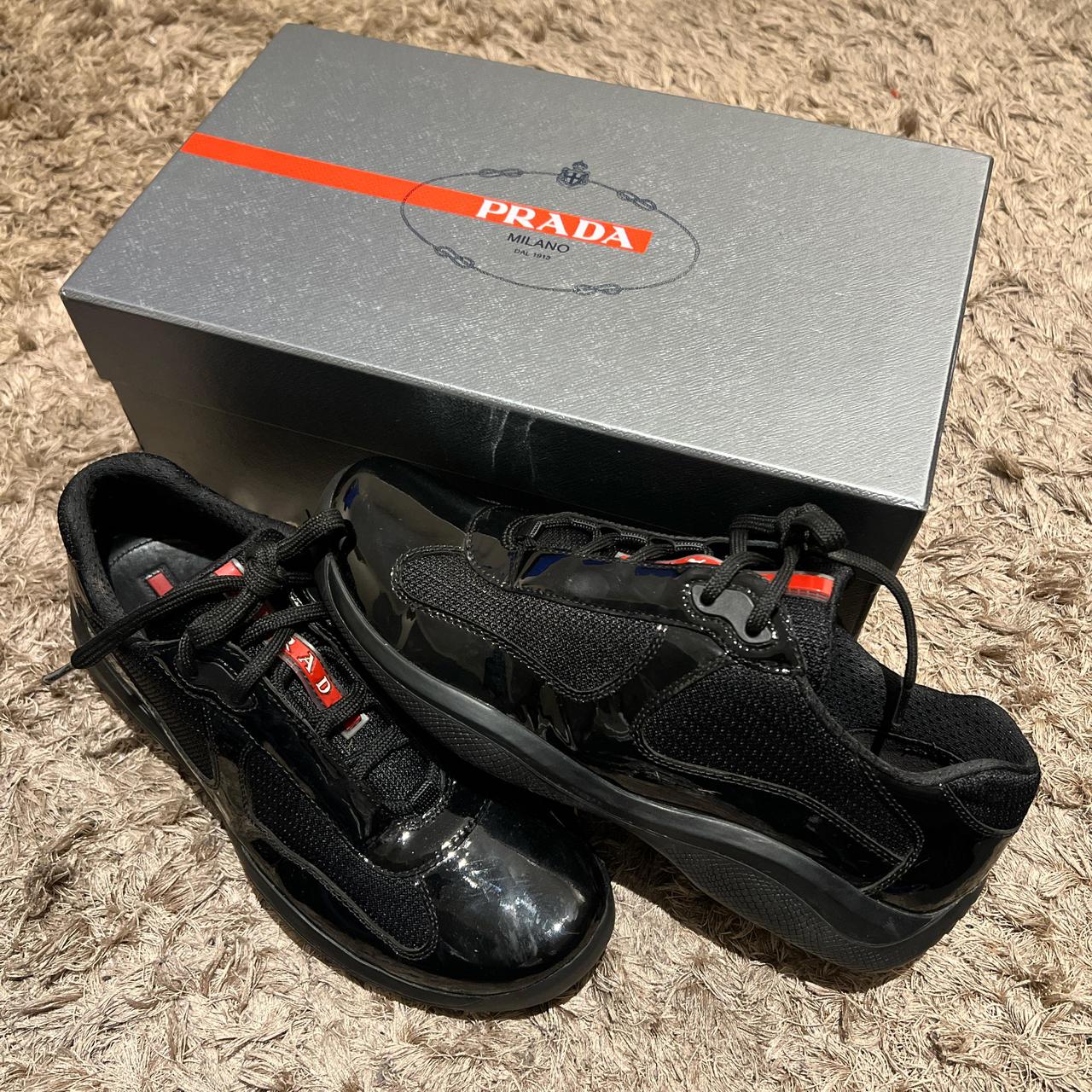 Prada American cups 100% authentic UK6 would fit 7... - Depop