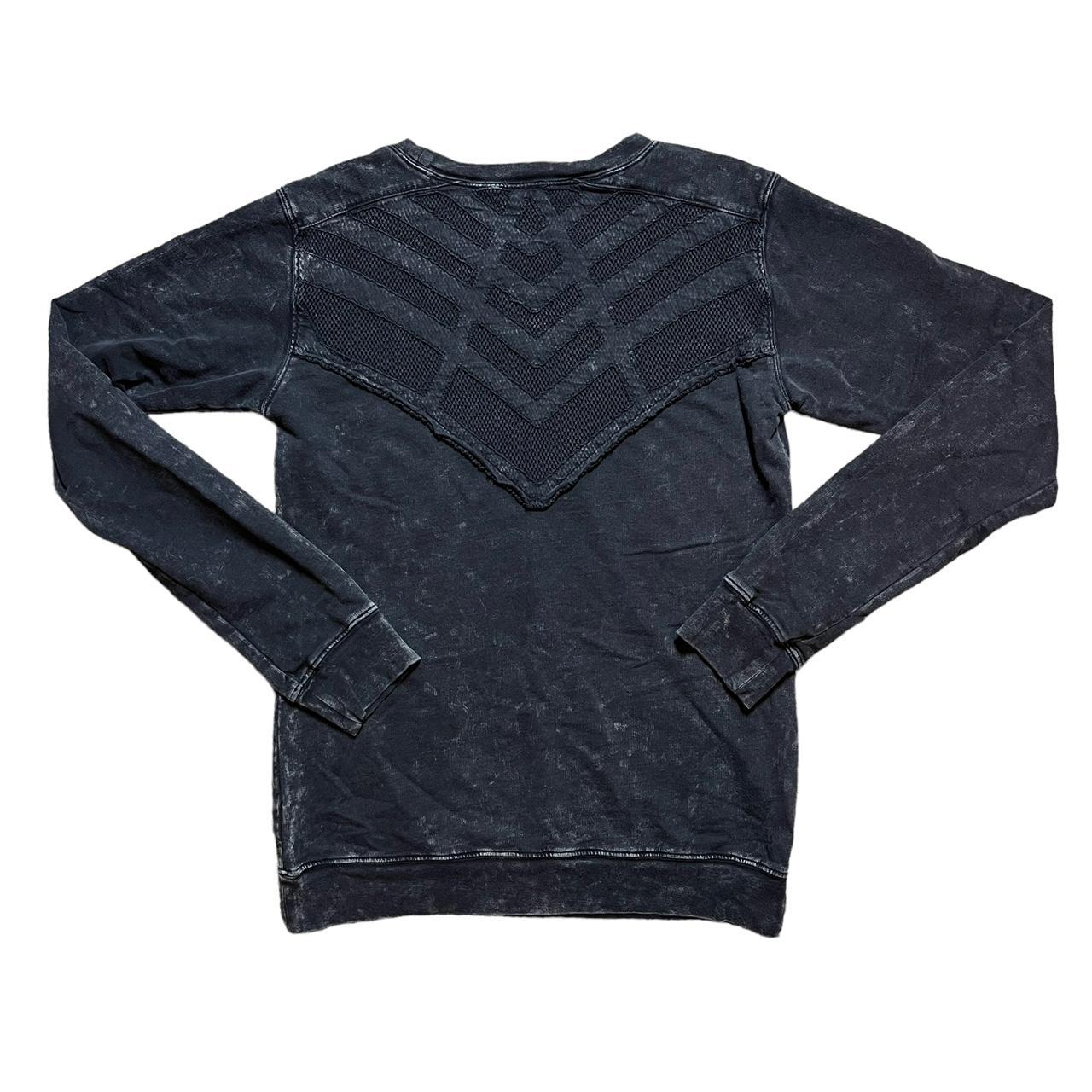 2000s Affliction Crew Neck Sweater no flaws acid... - Depop