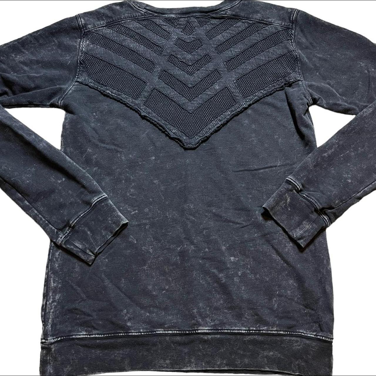 2000s Affliction Crew Neck Sweater no flaws acid... - Depop