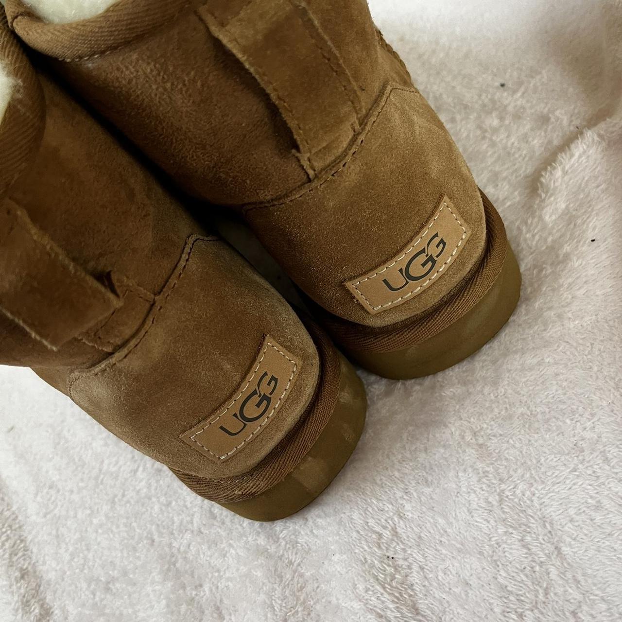 UGG Women's Tan and Brown Boots | Depop