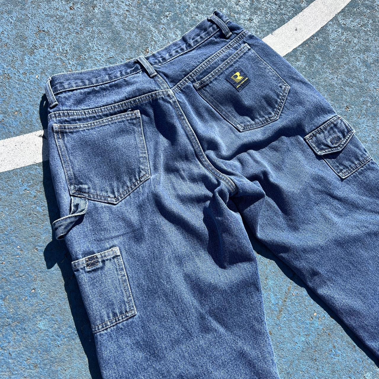 Flannel lined Real Work Wear jeans Waist:... - Depop