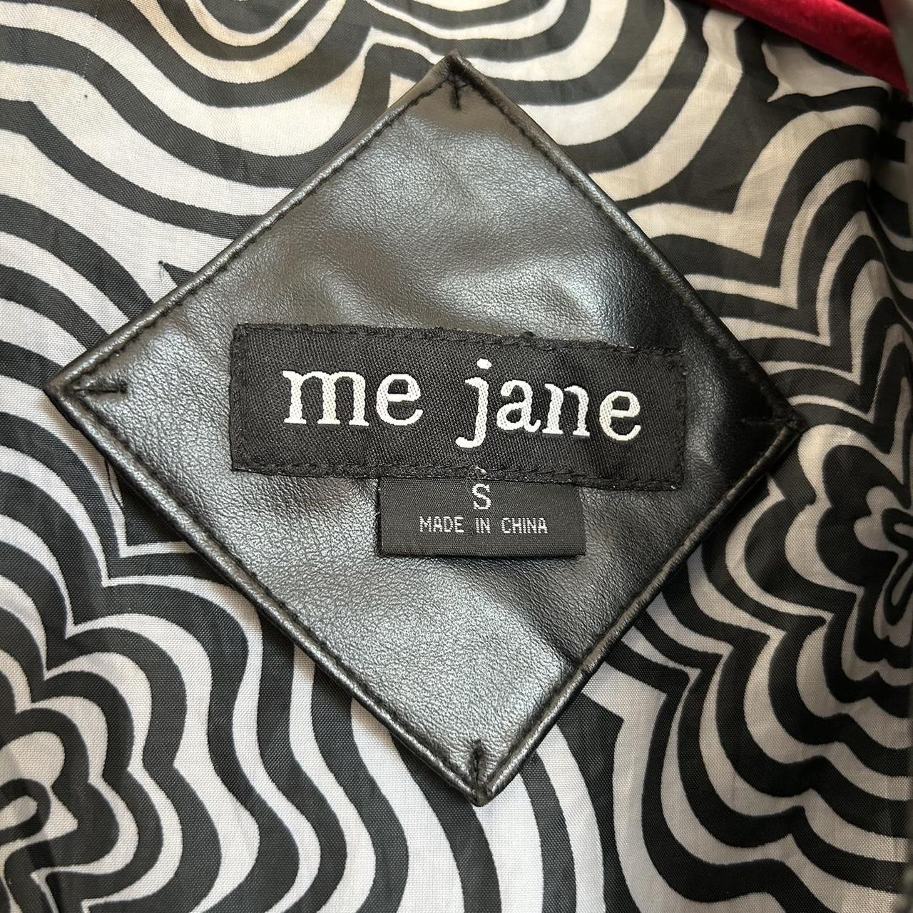 vintage leather jacket ⋆｡° brand: Me Jane buttery... - Depop