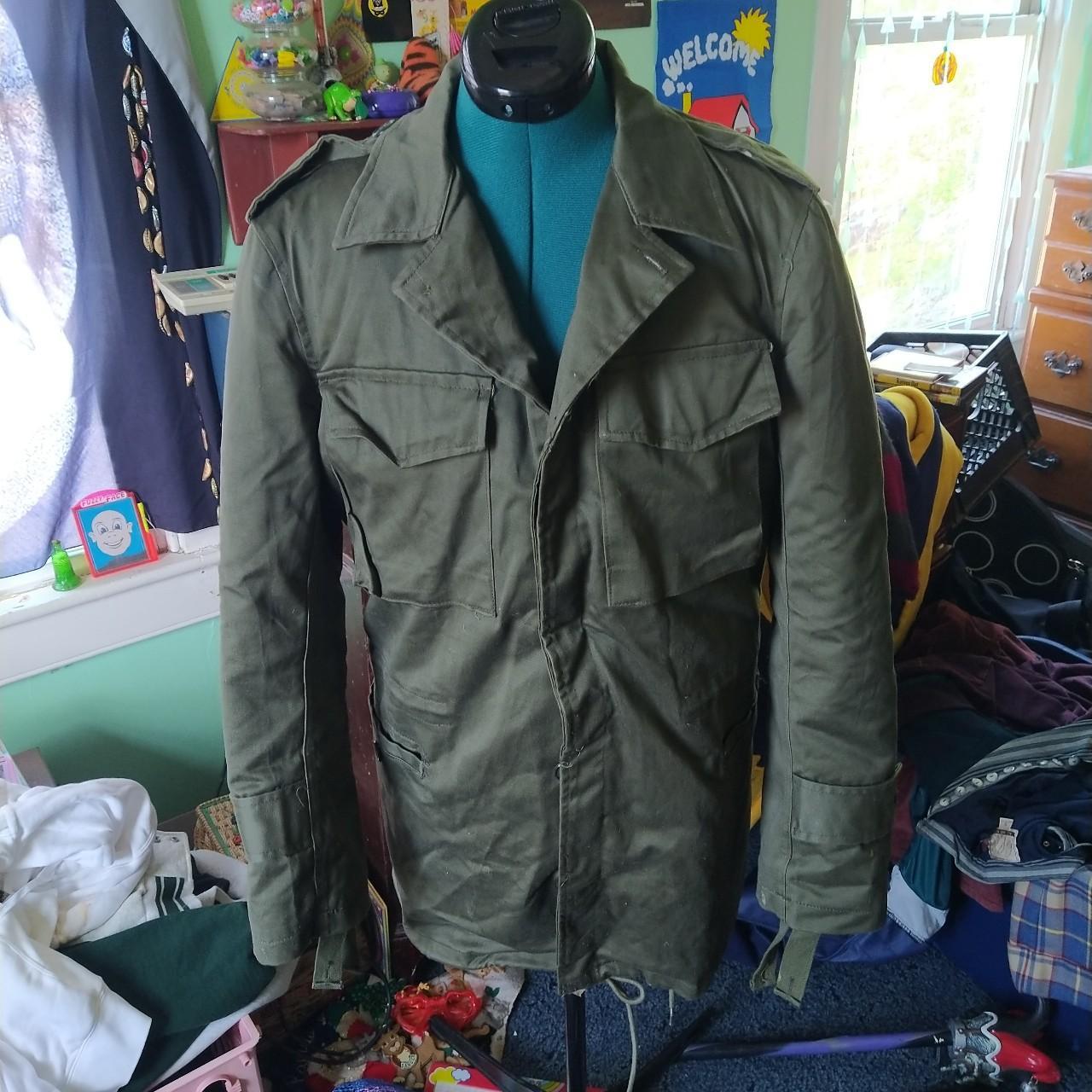Very neat Russian army jacket. Removable quilted... - Depop