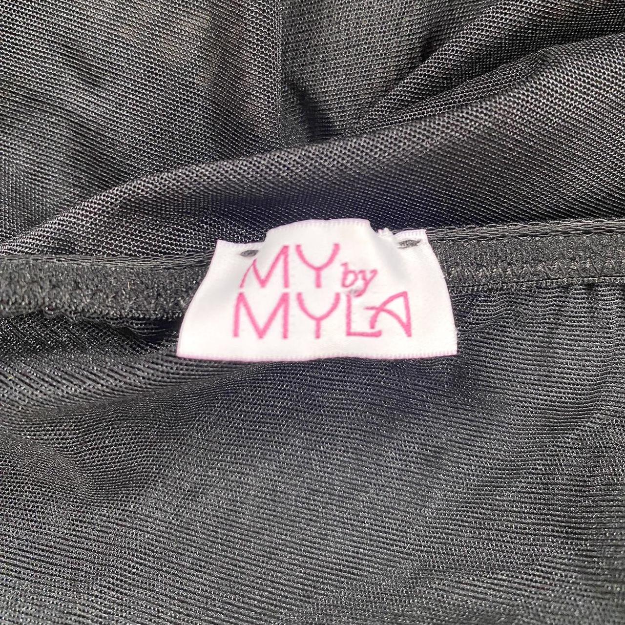 FREE UK SHIPPING! Y2K black sheer mesh mini slip... | Depop