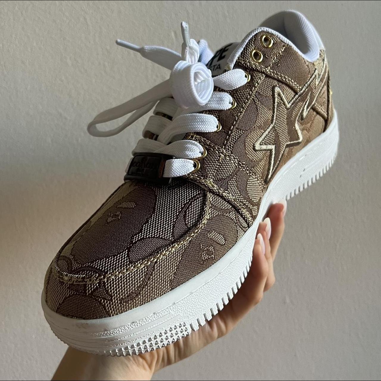 Bape x Coach Sneakers ー A Bathing Ape Bape Sta Low ー... - Depop