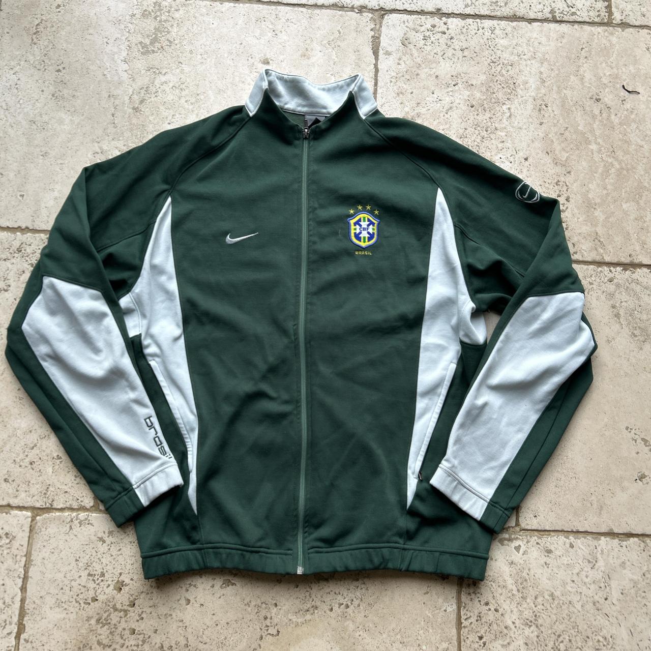 Brazil nike tracksuit jacket - 2002 : only one for... - Depop