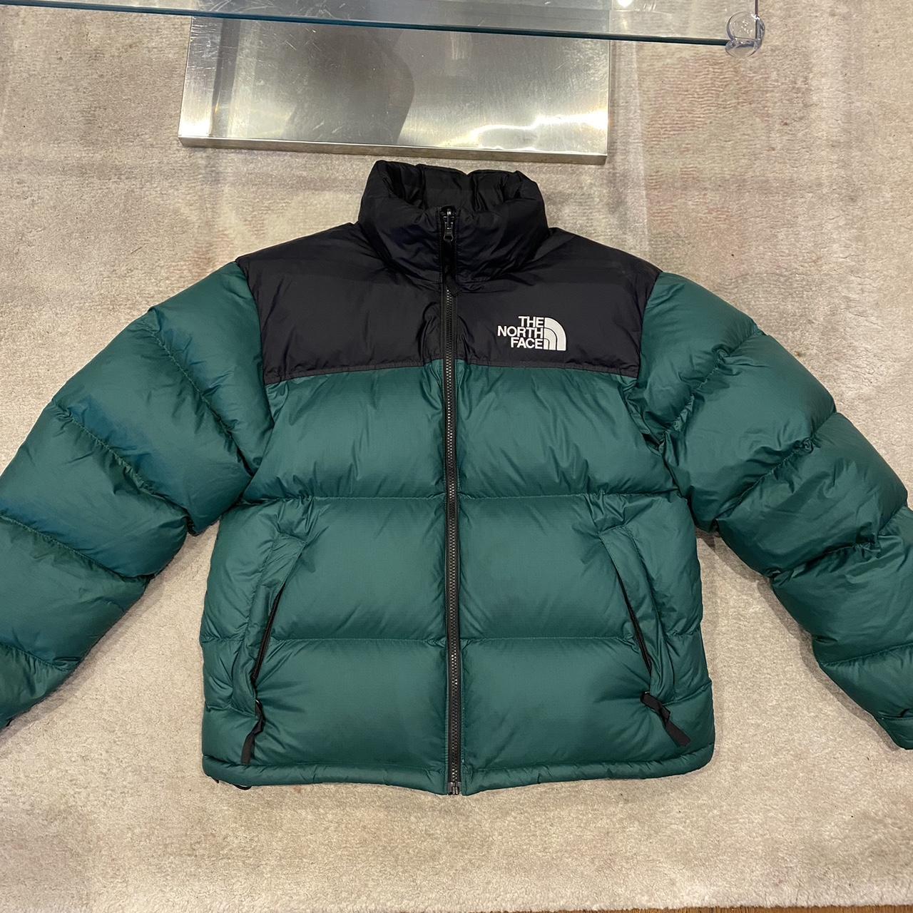 *RARE* North Face Nuptse 700 jacket ever green... - Depop