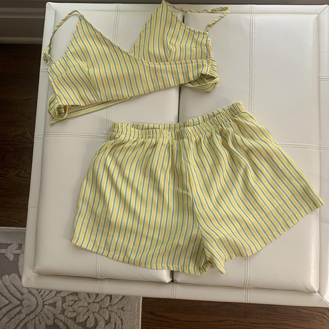 MOLLY GREEN yellow / green set Bought from a... | Depop