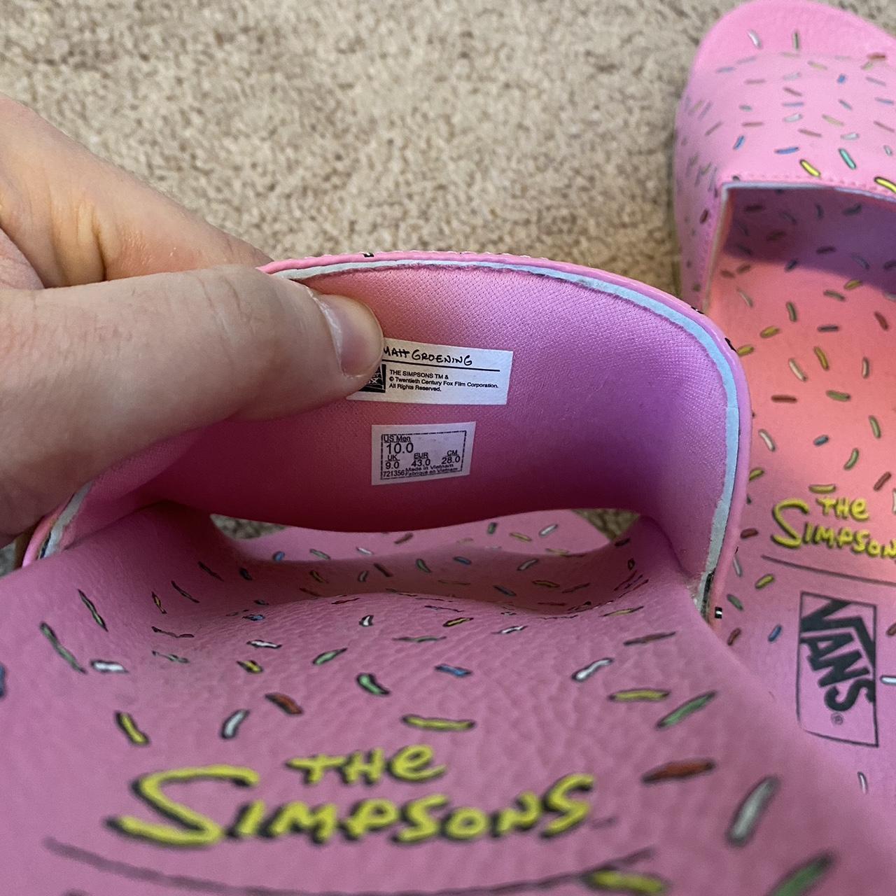 Vans x The Simpsons Donut Slides. Just a little too... - Depop