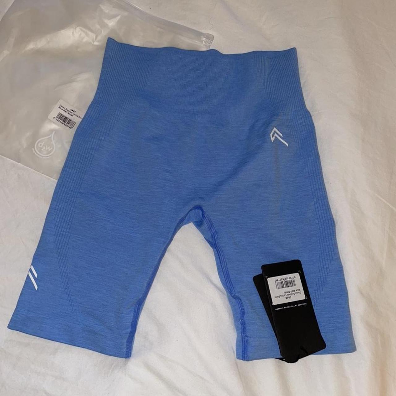 Oner Active Classic seamless cycling shorts Blue... - Depop