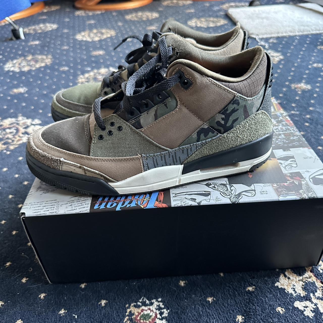 Jordan 3 Patchwork Size 8 8/10 condition Send... - Depop