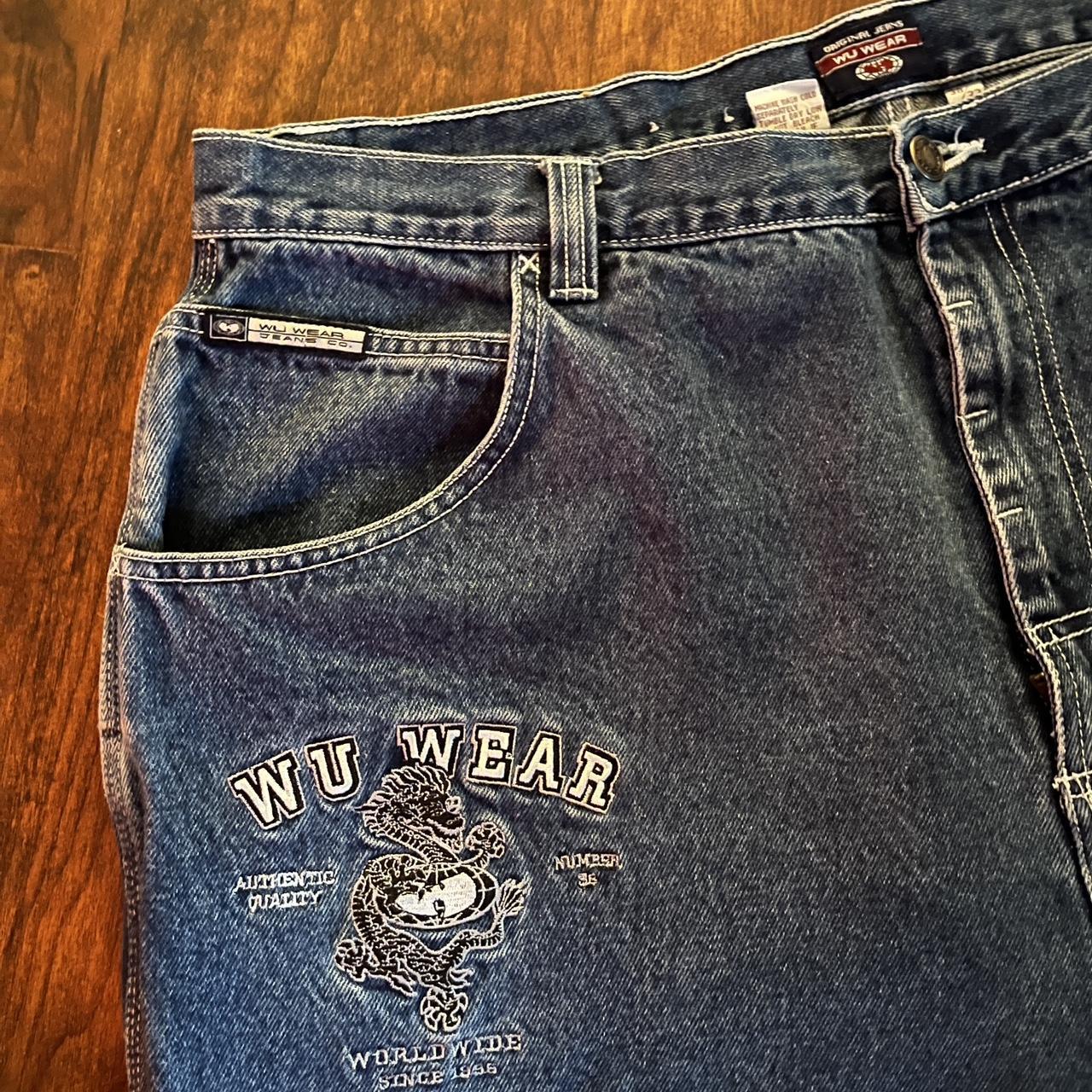☑️Vintage Wu wear jeans 👖38x32 - these jeans have... - Depop