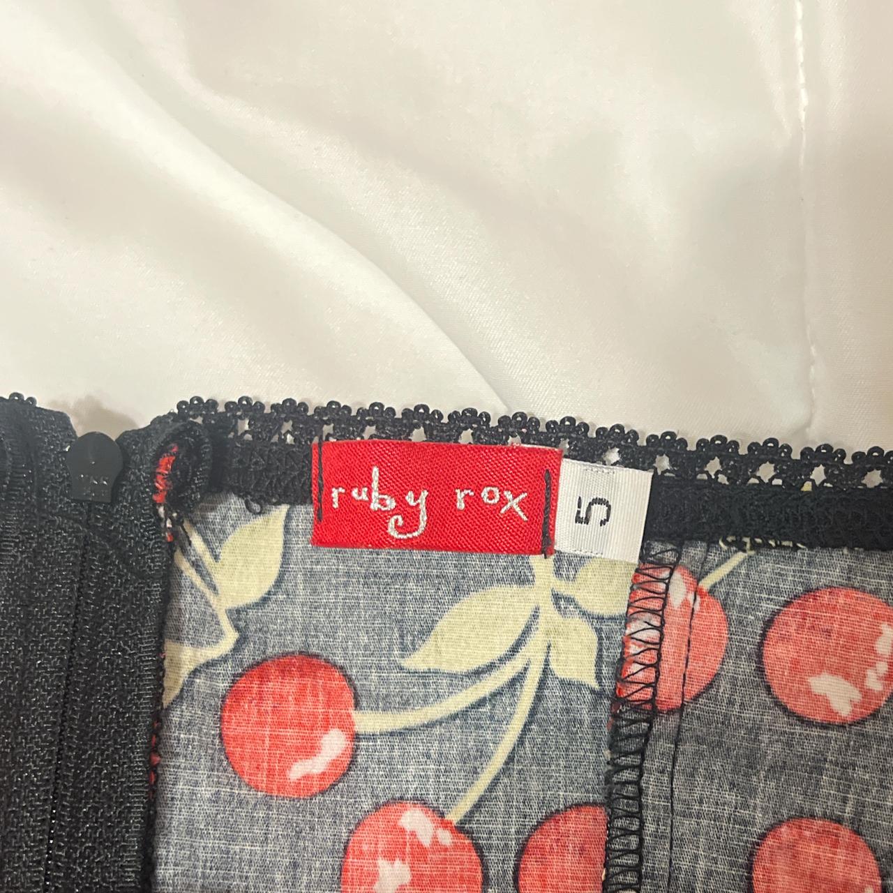 Vintage Ruby Rox cherry halter dress Most adorable... - Depop