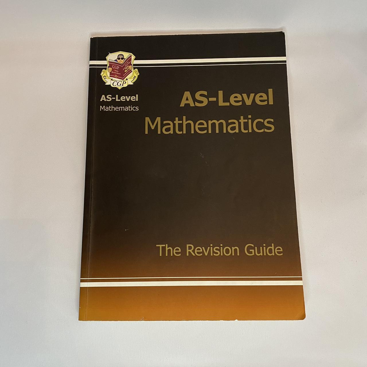 AS-Level Maths revision guide. CGP range - Depop