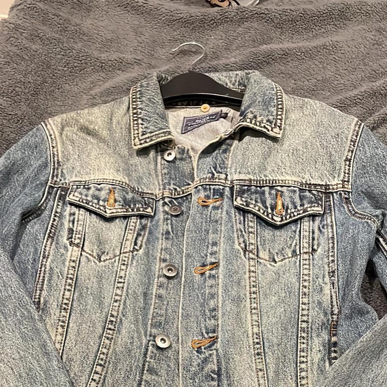 Vintage topman denim jacket size small Great... - Depop