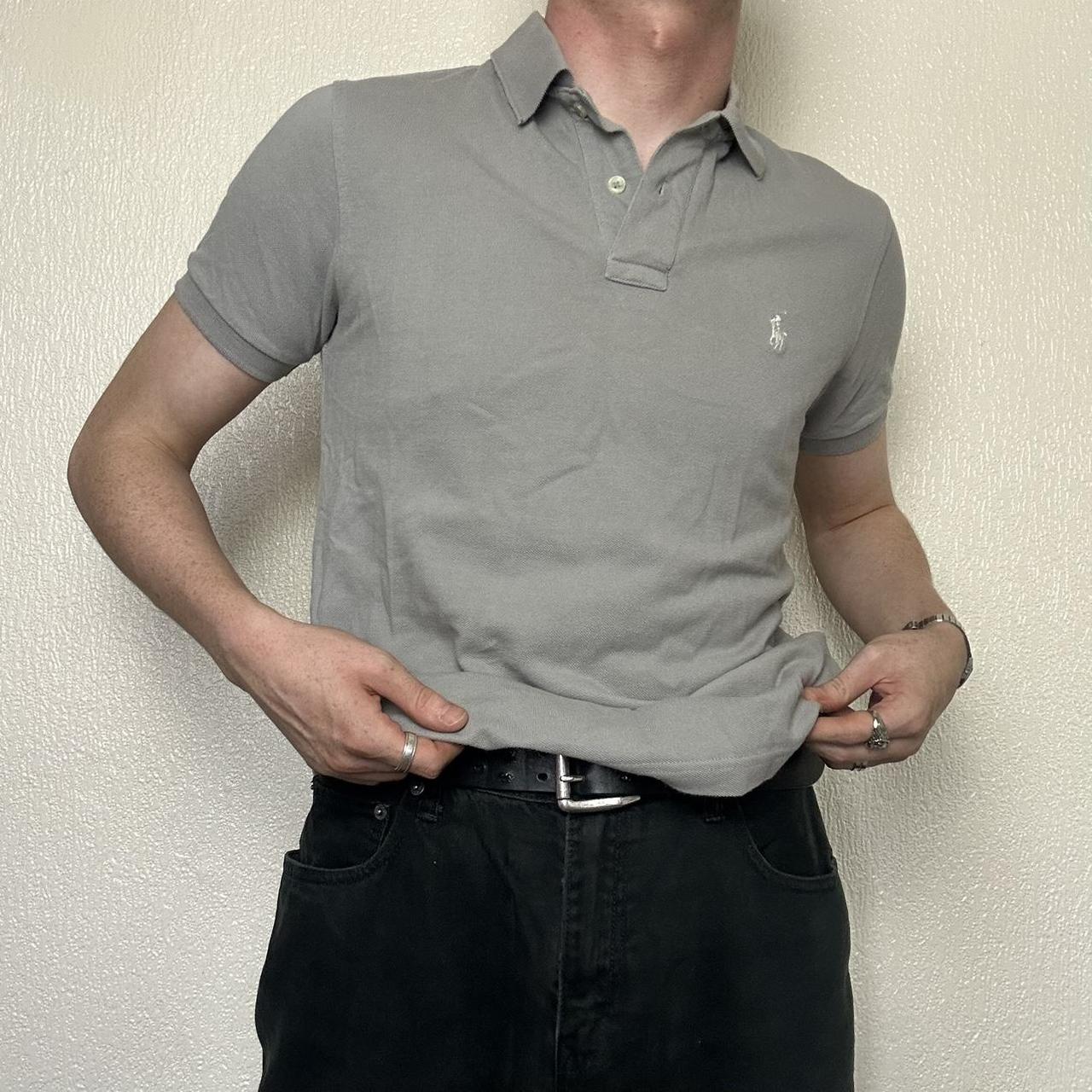 Men's Grey Polo-shirts | Depop