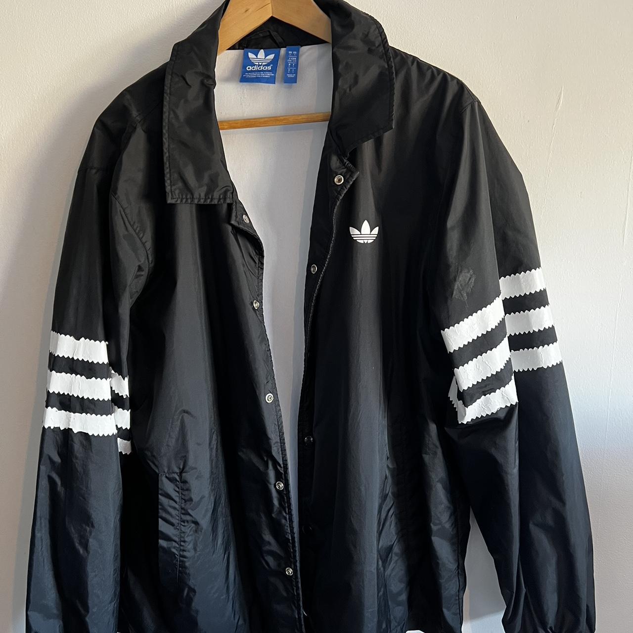 Adidas Jacket Size L Good condition - adidas sign on... - Depop