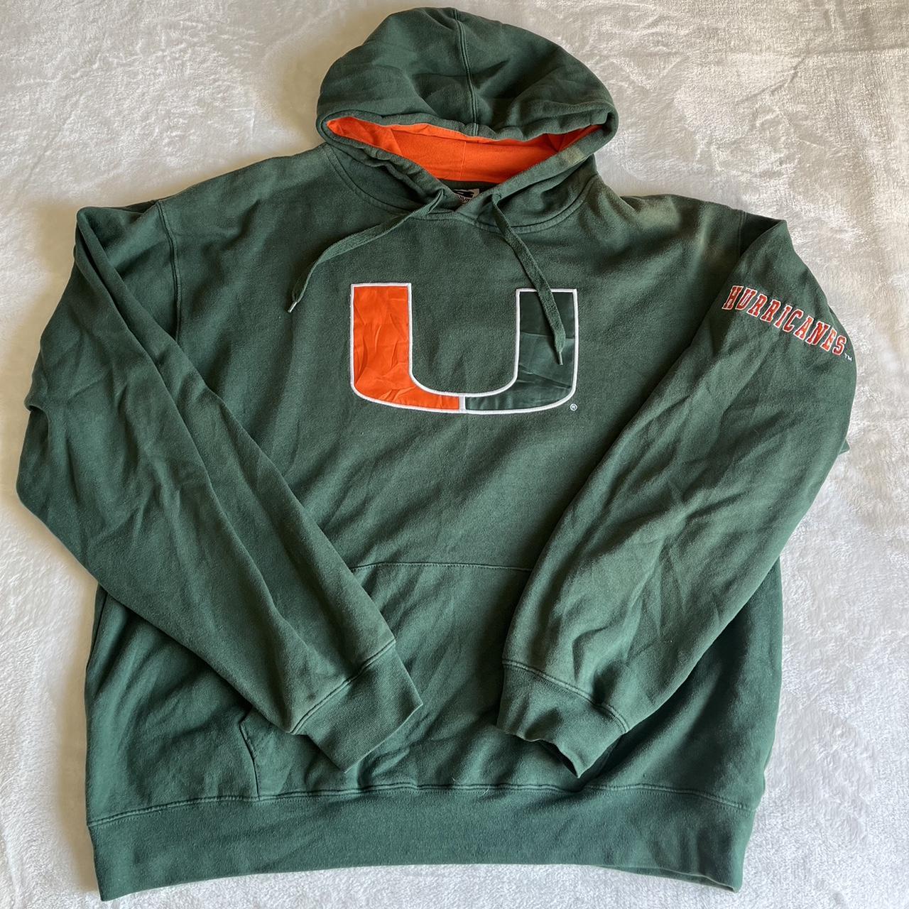Miami Hurricanes Jumper 🚨OPEN TO OFFERS !... - Depop