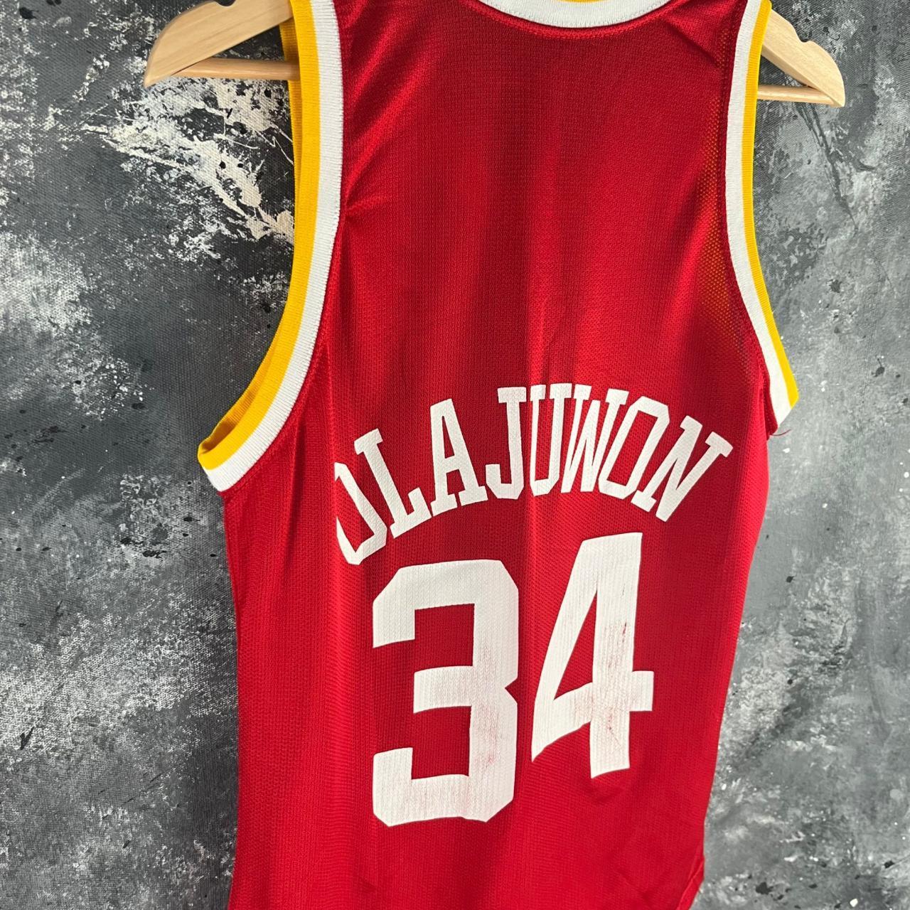 Vintage 90’s Hakeem Olajuwon jersey Houston Rockets... - Depop