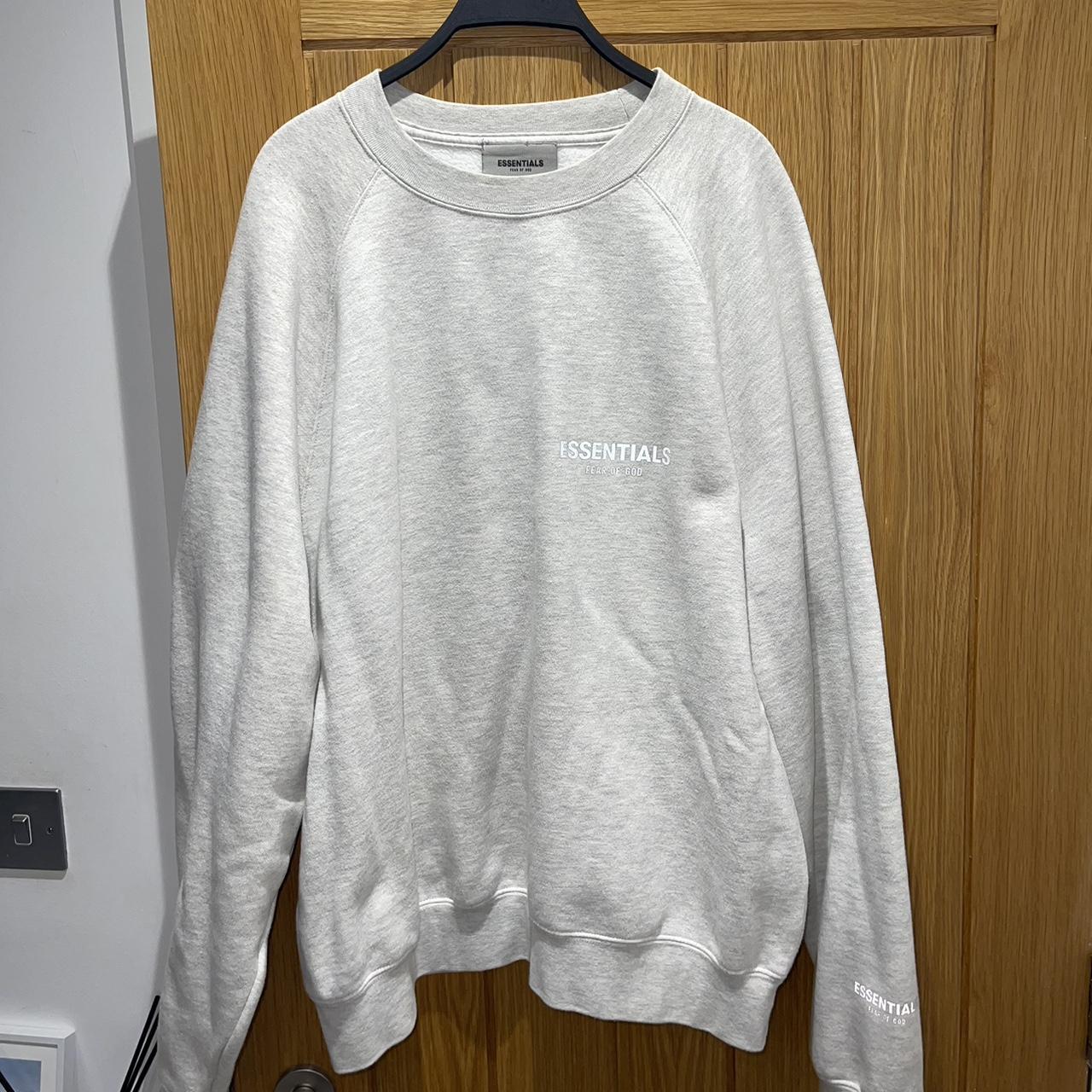 Fear of God Essentials jumper Been worn once as... - Depop