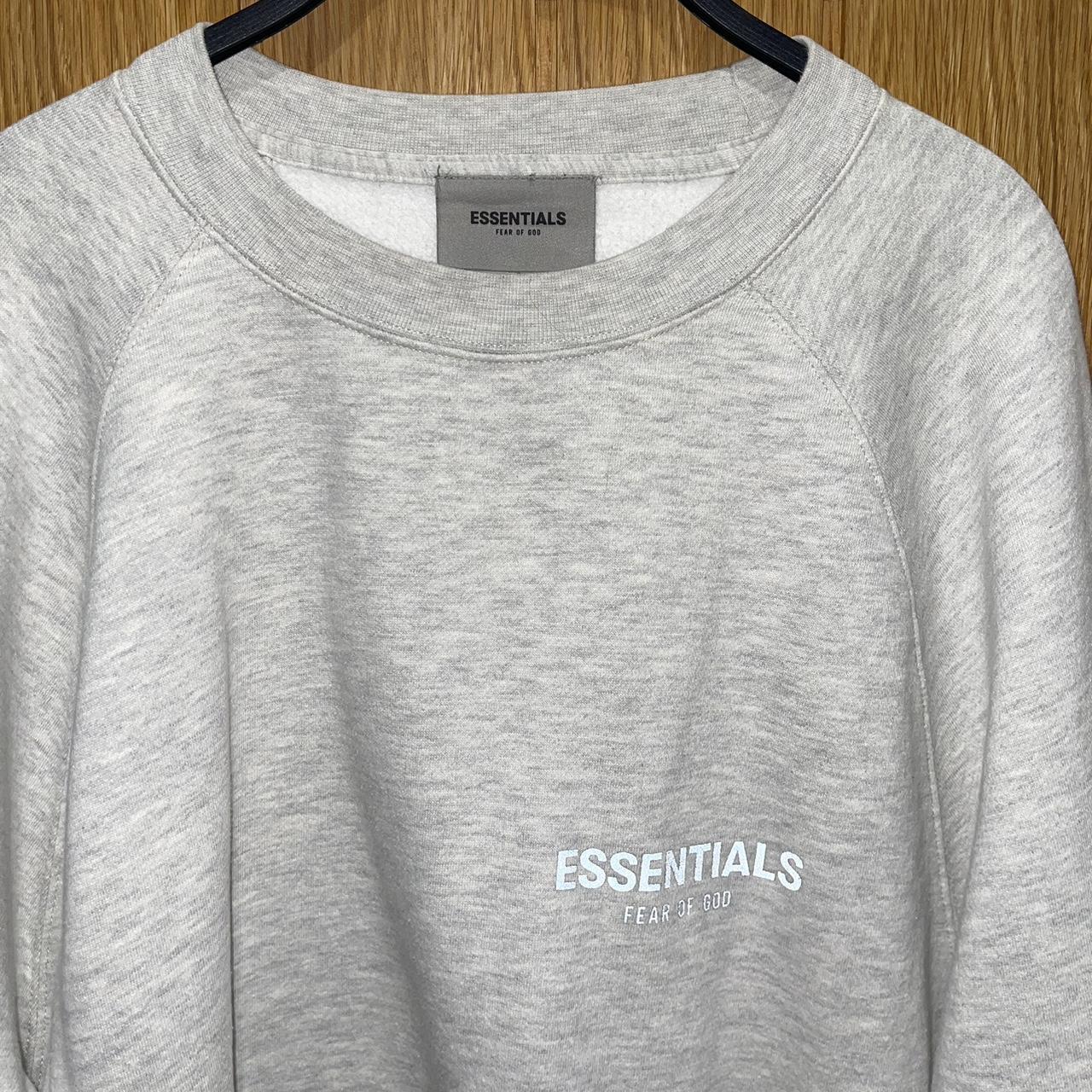 Fear of God Essentials jumper Been worn once as... - Depop