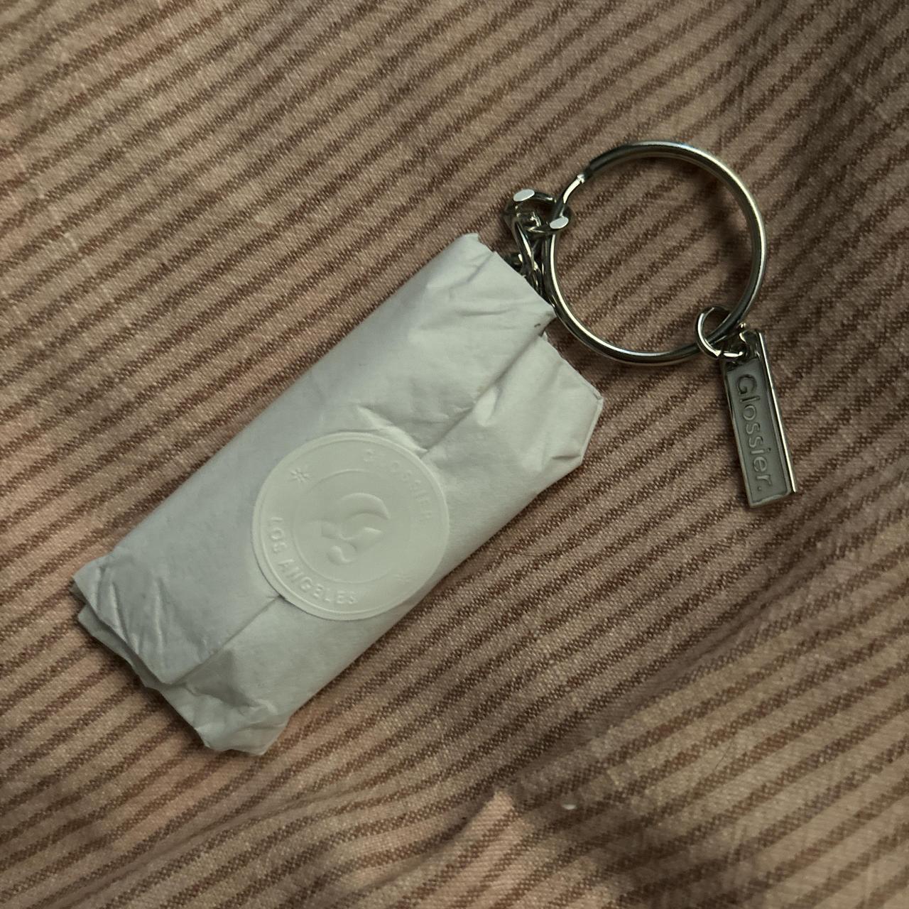GLOSSIER LA KEYCHAIN EXCLUSIVE LA MERCH ITEM :) - Depop