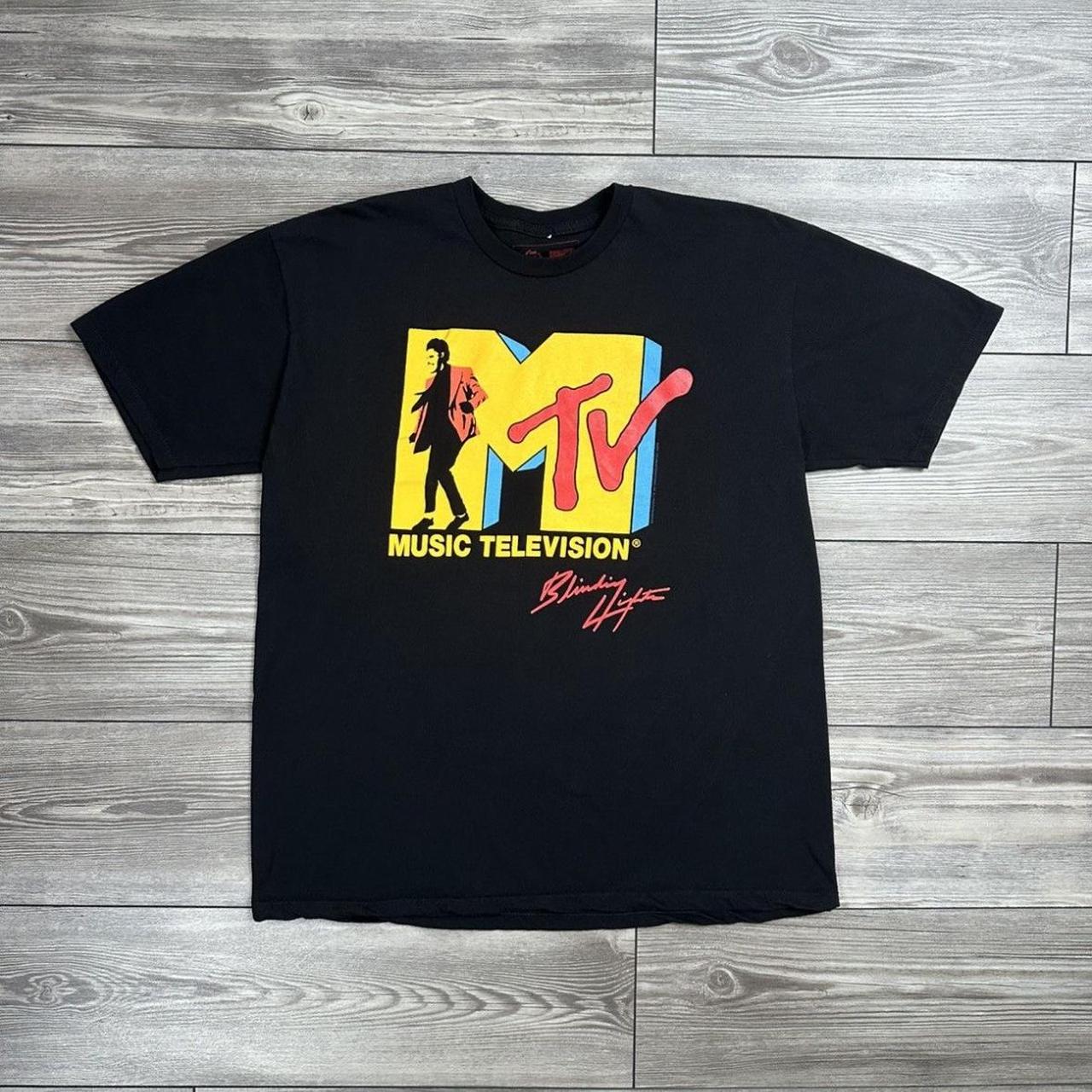 The Weeknd x MYV Blinding Lights XO T Shirt Size... | Depop