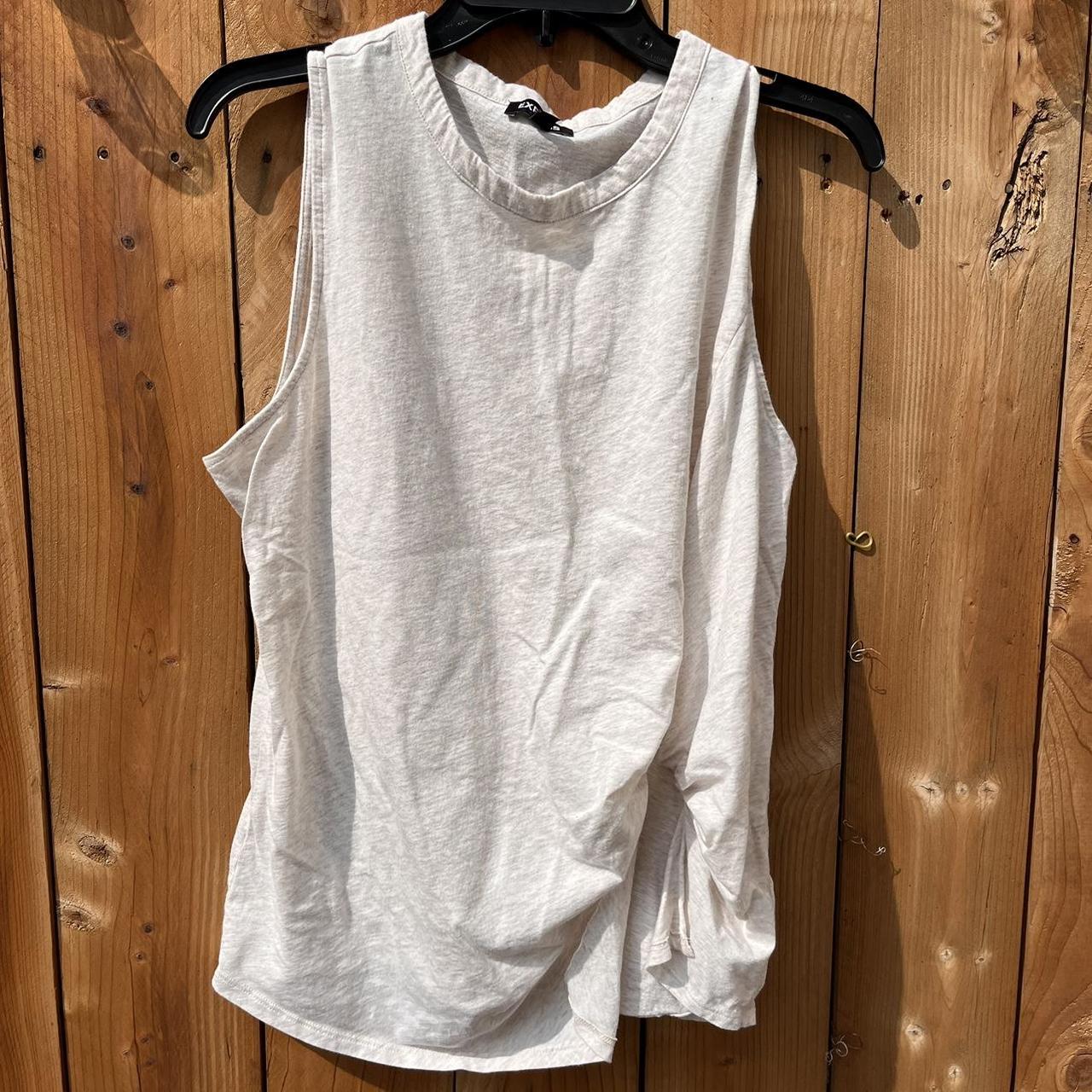 Express white tank top Size large #express... - Depop