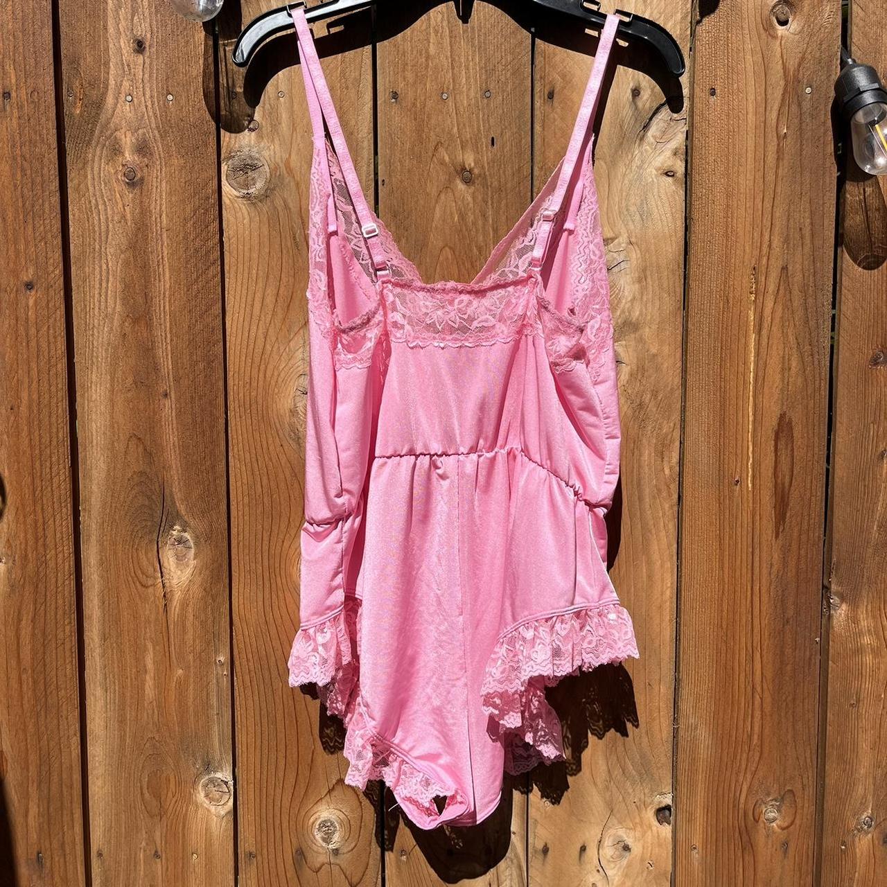 Dollskill Sugar Thrillz Pink Lace Romper With Depop