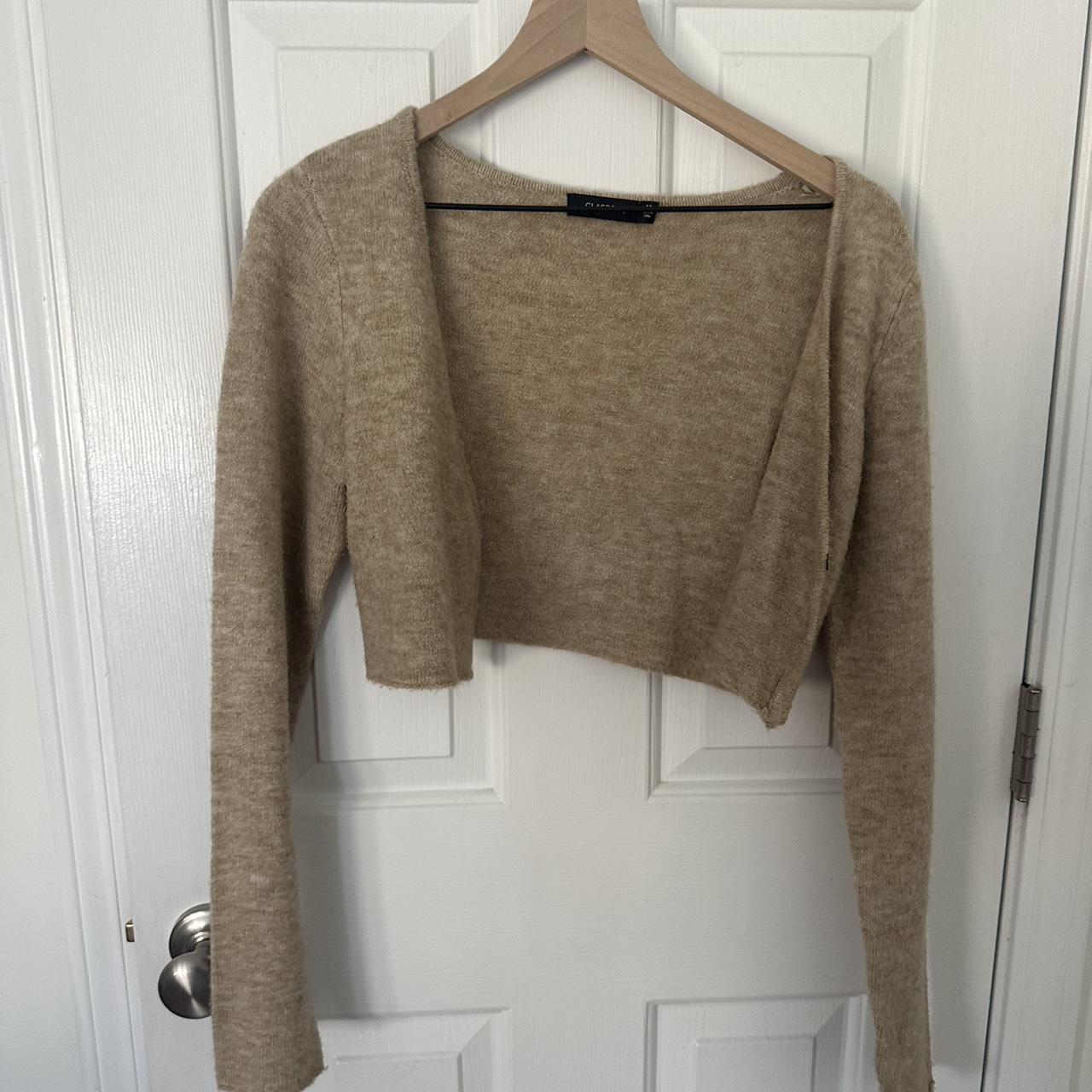 Glassons cropped cardigan Size medium - Depop