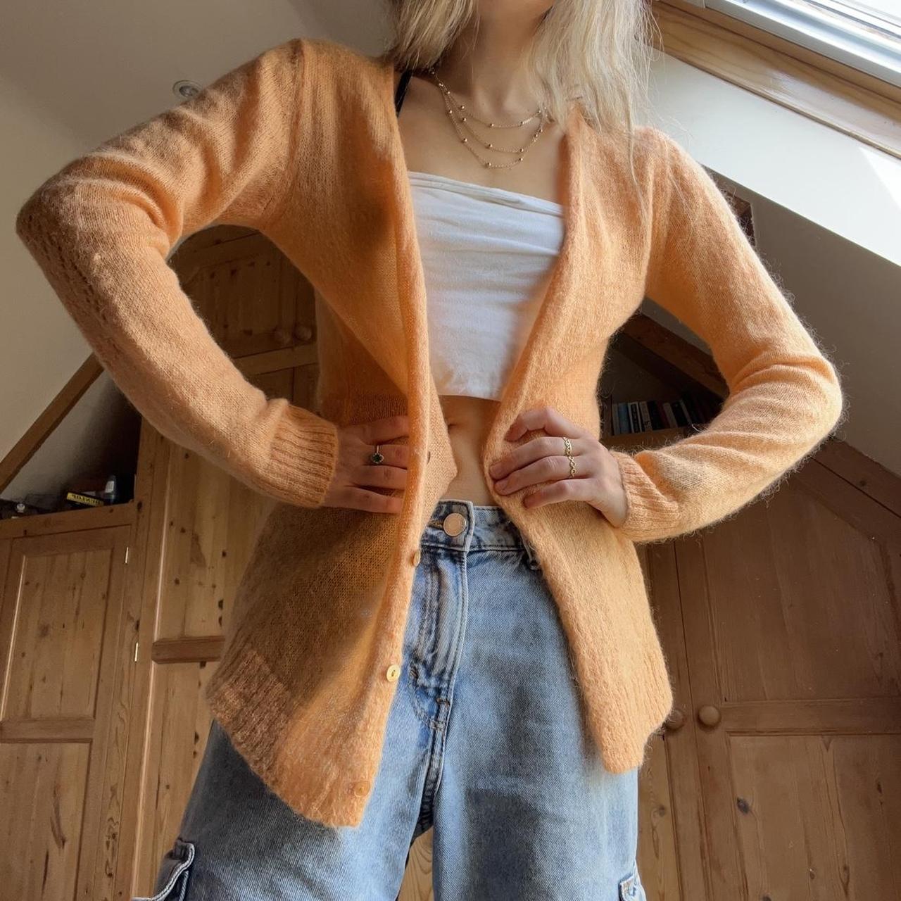 Beach cardigan in the most gorg shade of Orange! So... - Depop