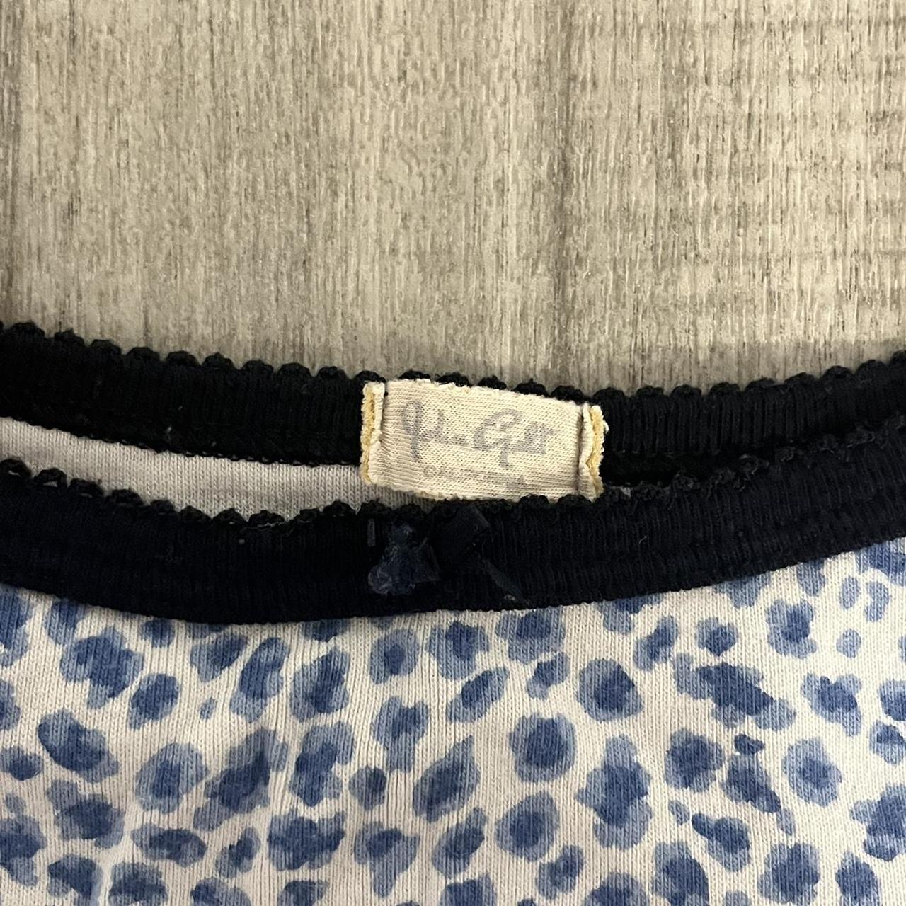 BLUE CHEETAH BRANDY MELVILLE TANK - one size - worn... - Depop