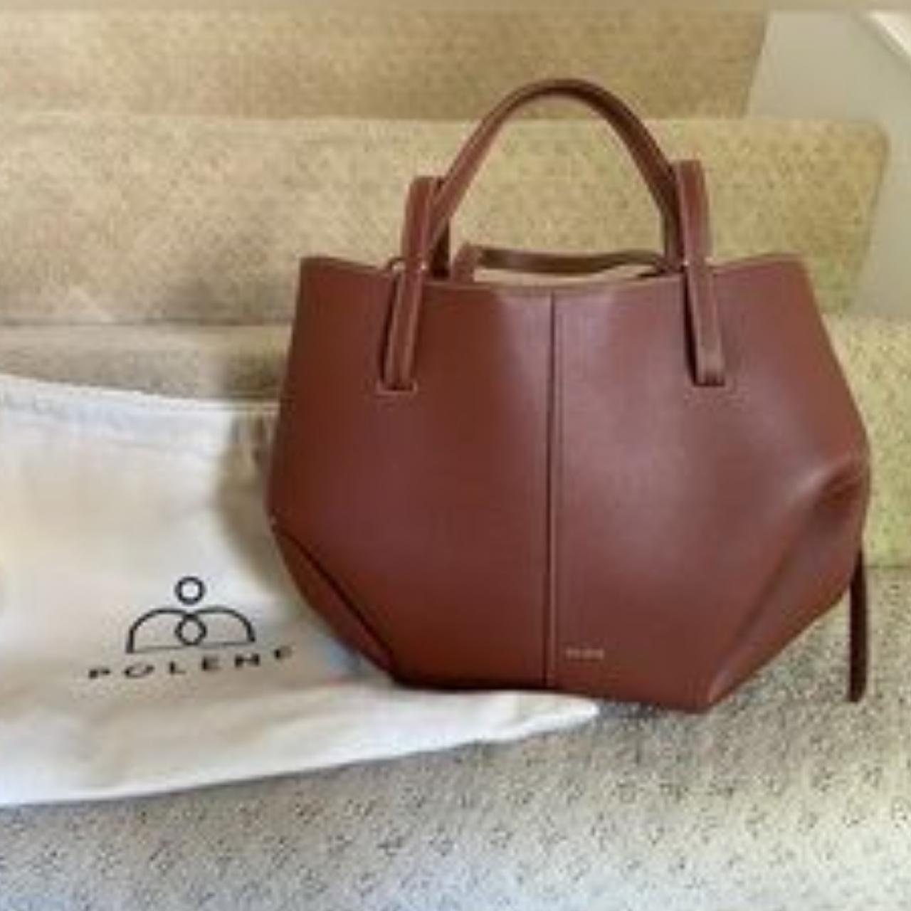 POLENE Mini Cyme Tote Bag in Cognac Reposhing this... | Depop