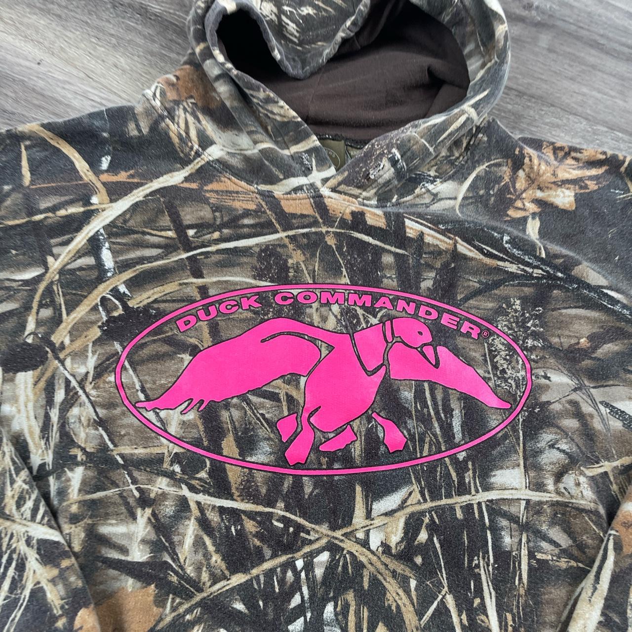 Duck Commander Camo Hoodie 🔫 24” Chest 25”... - Depop