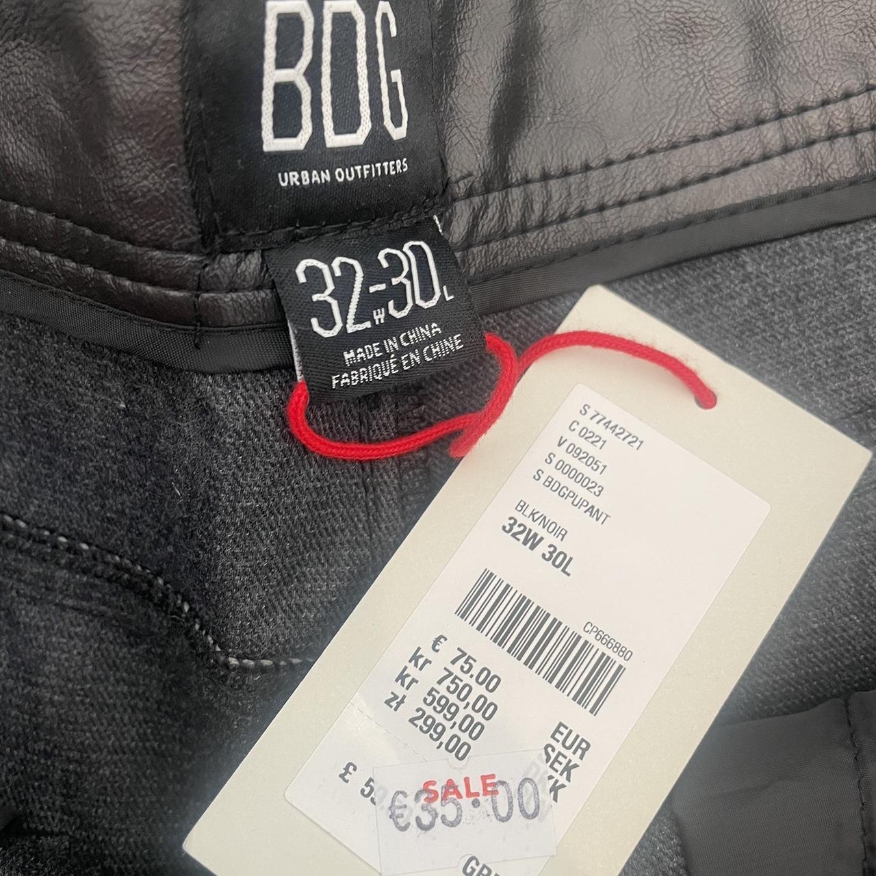 BDG Faux Leather Pants Men’s size 32x30 Brand new w... - Depop